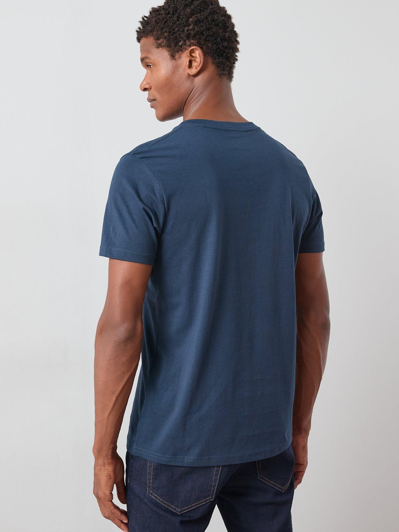 Very Man Men's Essential V-Neck T-Shirt - Navy | Very