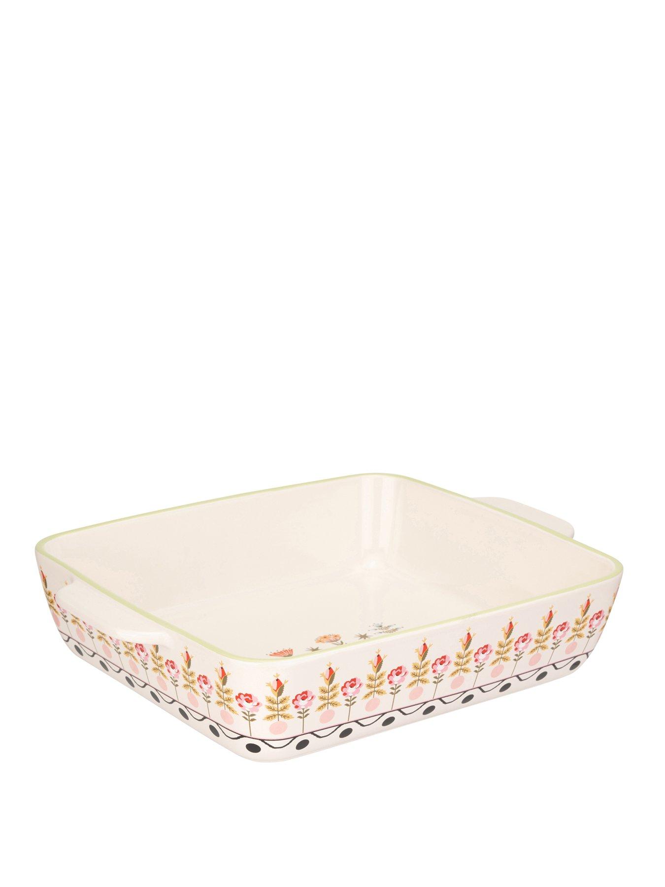 Cath Kidston Painted Table Ceramic Roasting Dish – 33 cm | Very