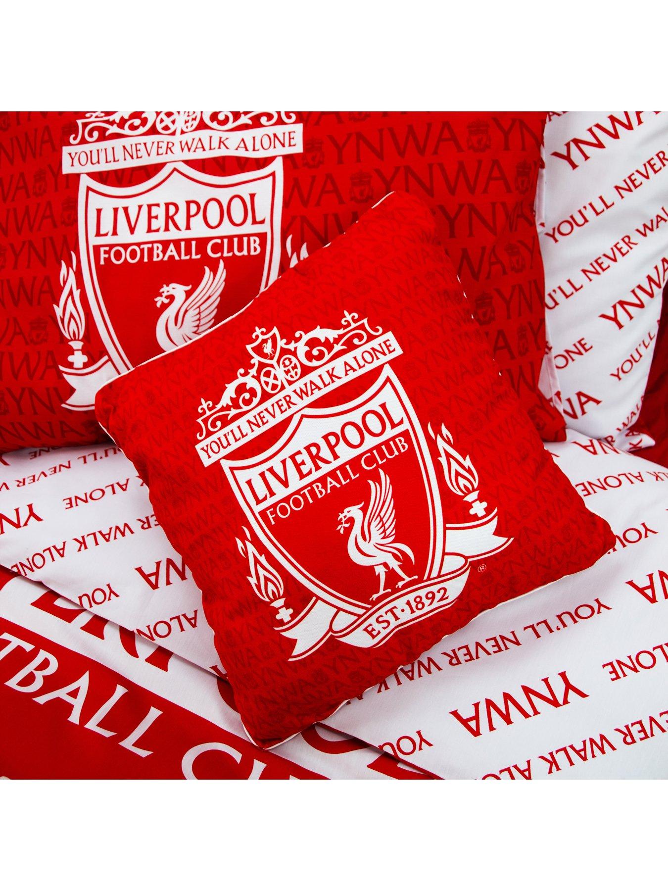 Liverpool FC Liverpool Reversible Square Cushion | very.co.uk