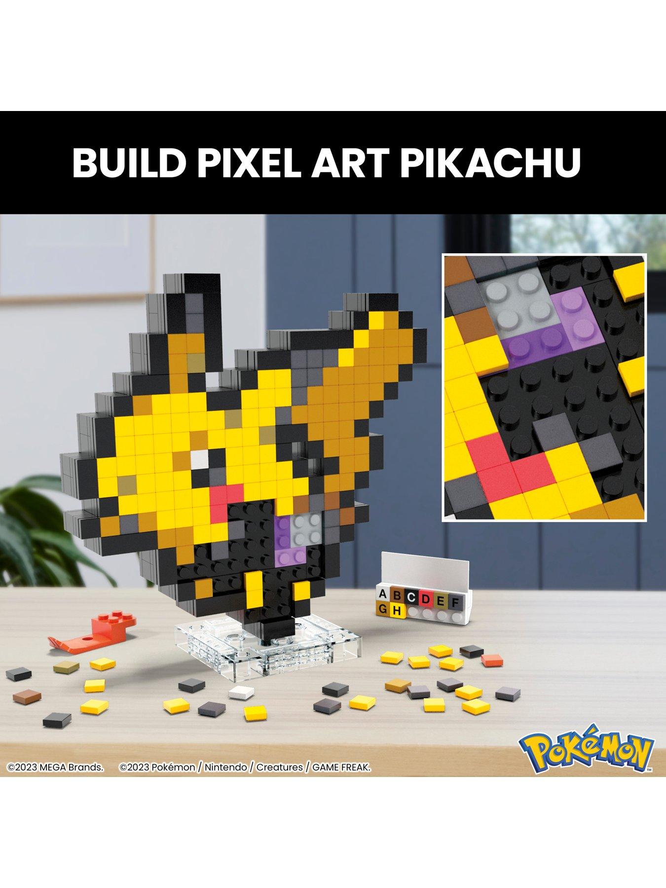 MEGA Pokémon Pixel-Art: Pikachu Building Set | Very