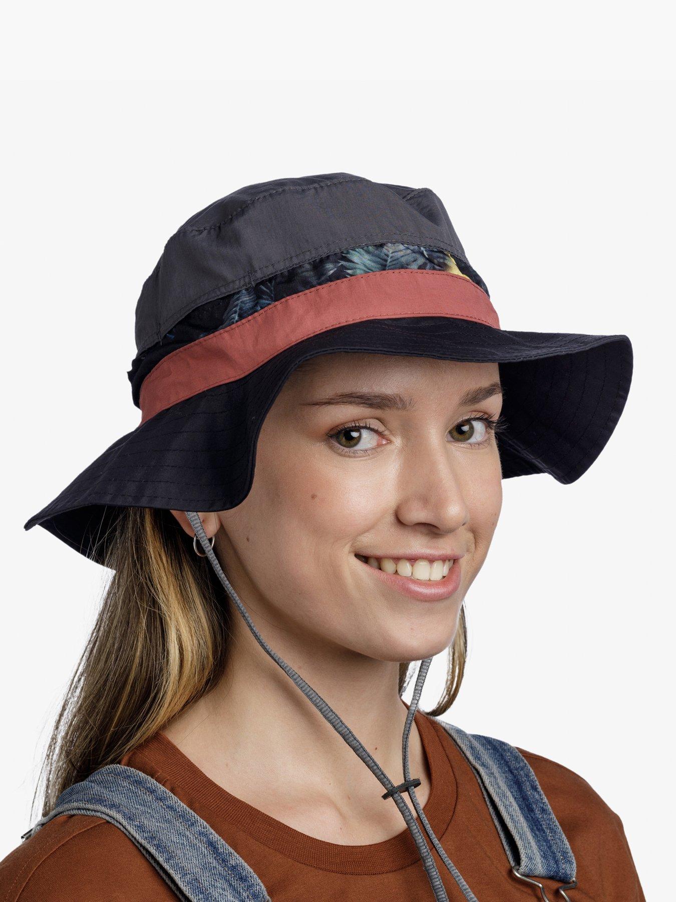Buff Adults Unisex Explore Booney Hat - Black Multi | Very