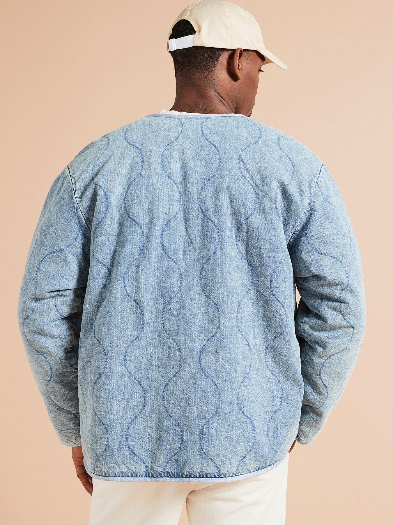 Levi's Abbotts Reversible Fleece Jacket - Blue | Very