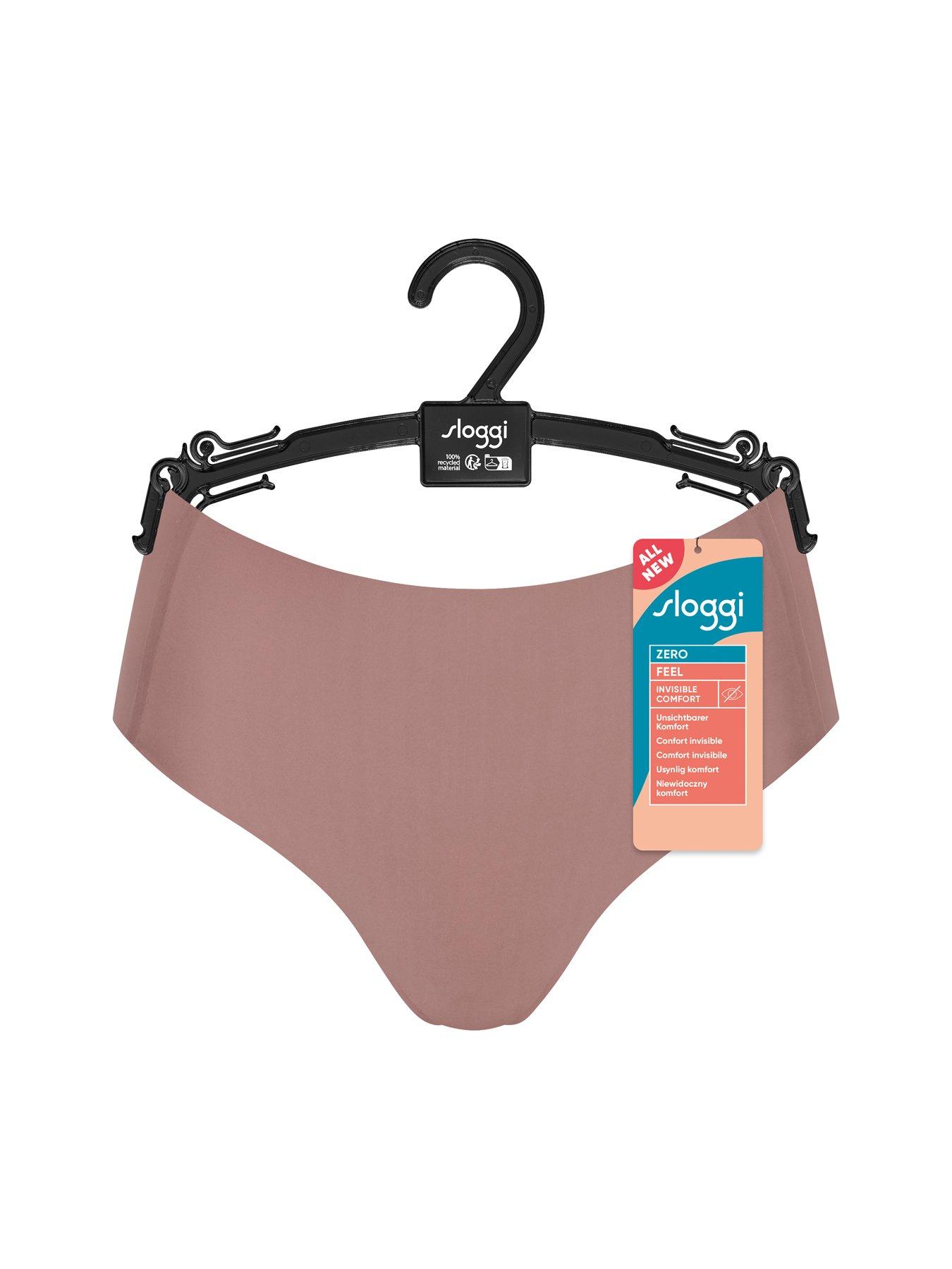 Sloggi ZERO Feel 2.0 High Waist Briefs - Cacao Brown | Very
