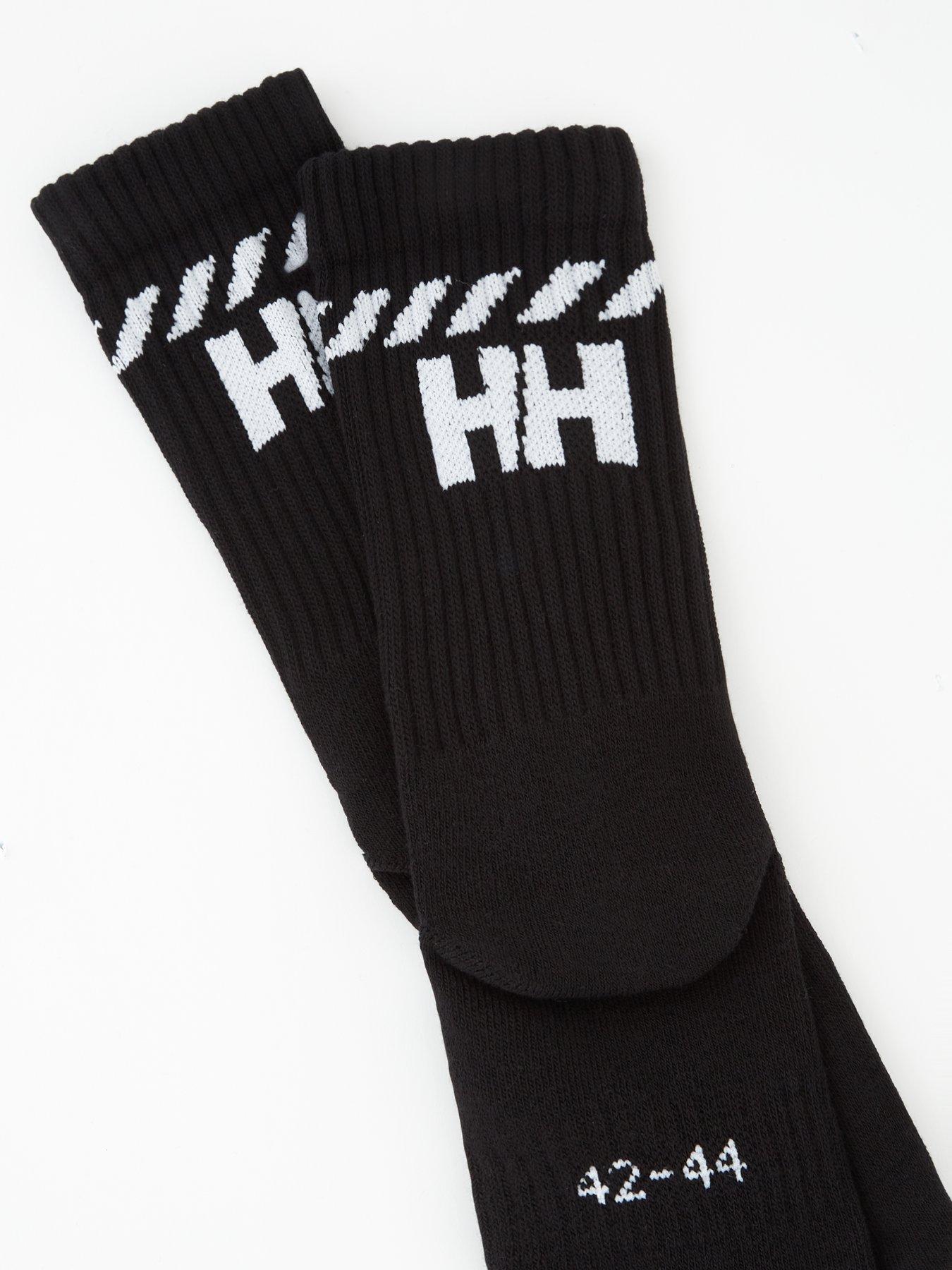 Helly Hansen Unisex Cotton Sport Sock 3pk - Black | Very