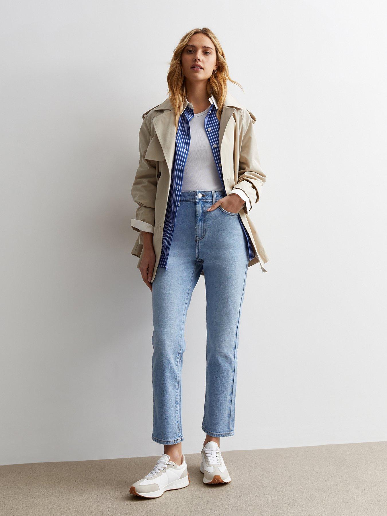 New Look Pale Blue Hannah Straight Leg Jeans | Very