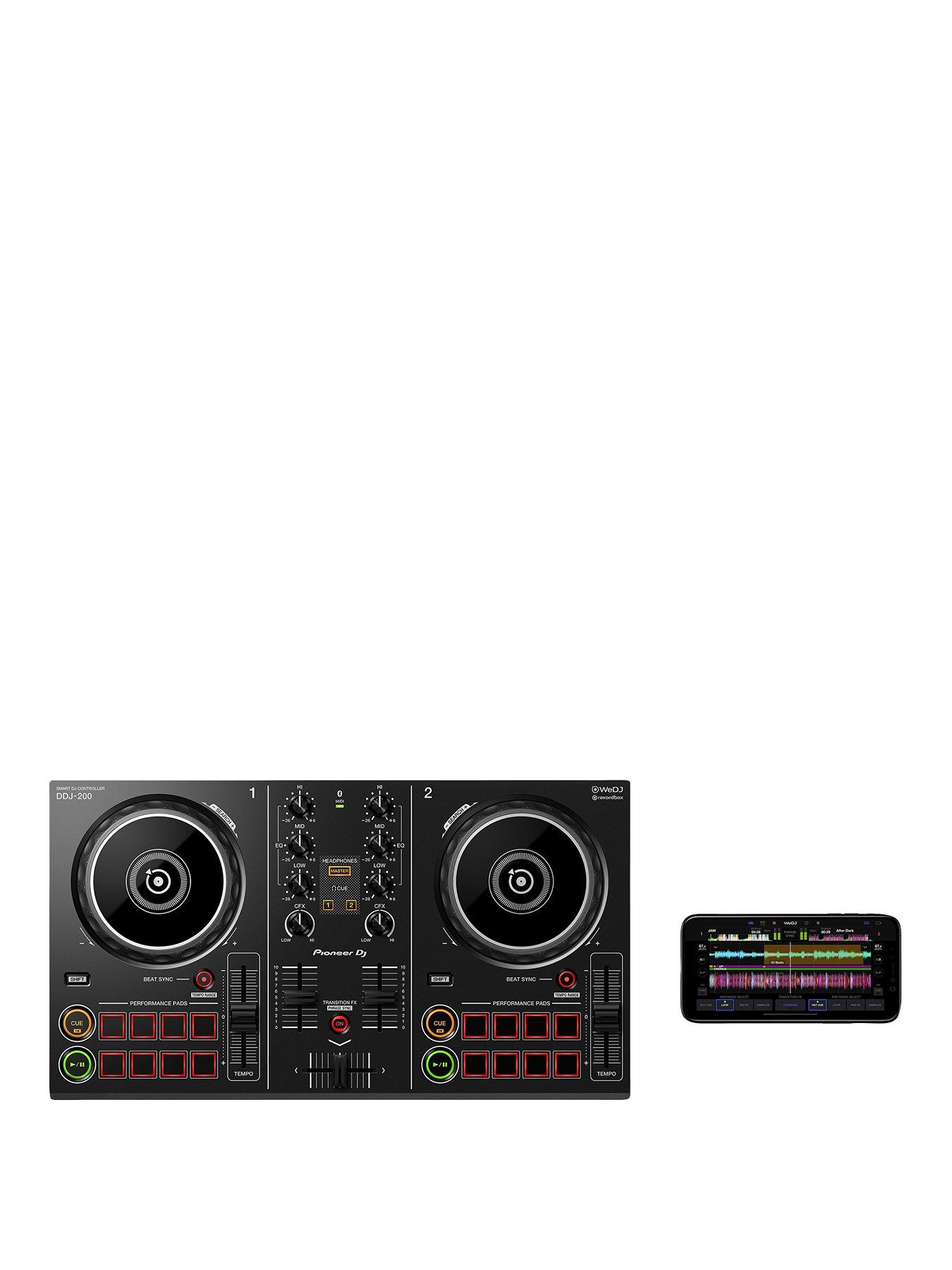 Pioneer DJ DDJ-200 2 Channel DJ Rekordbox Controller | very.co.uk