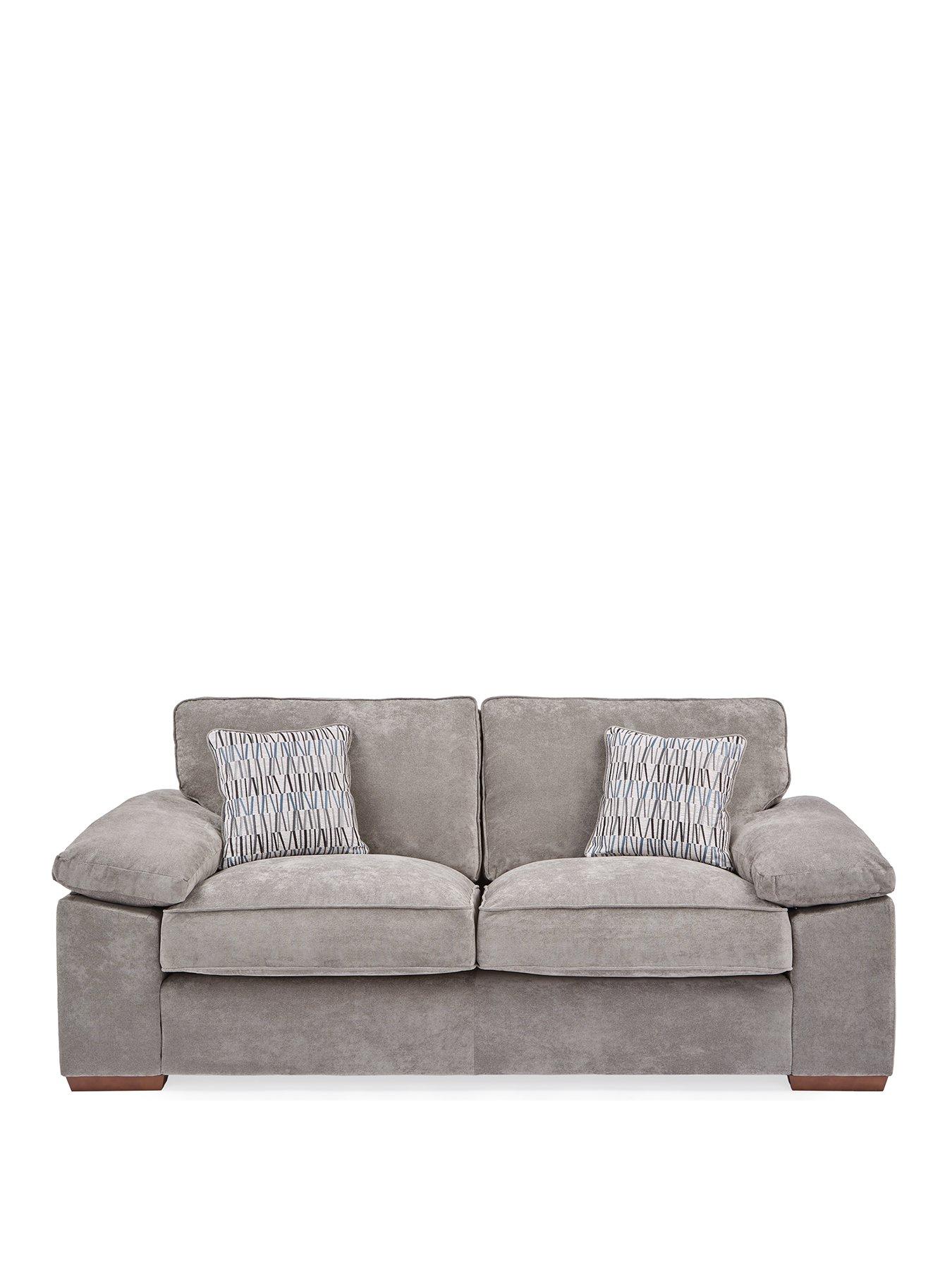 Very Home Bonita 3 Seater Fabric Sofa | very.co.uk