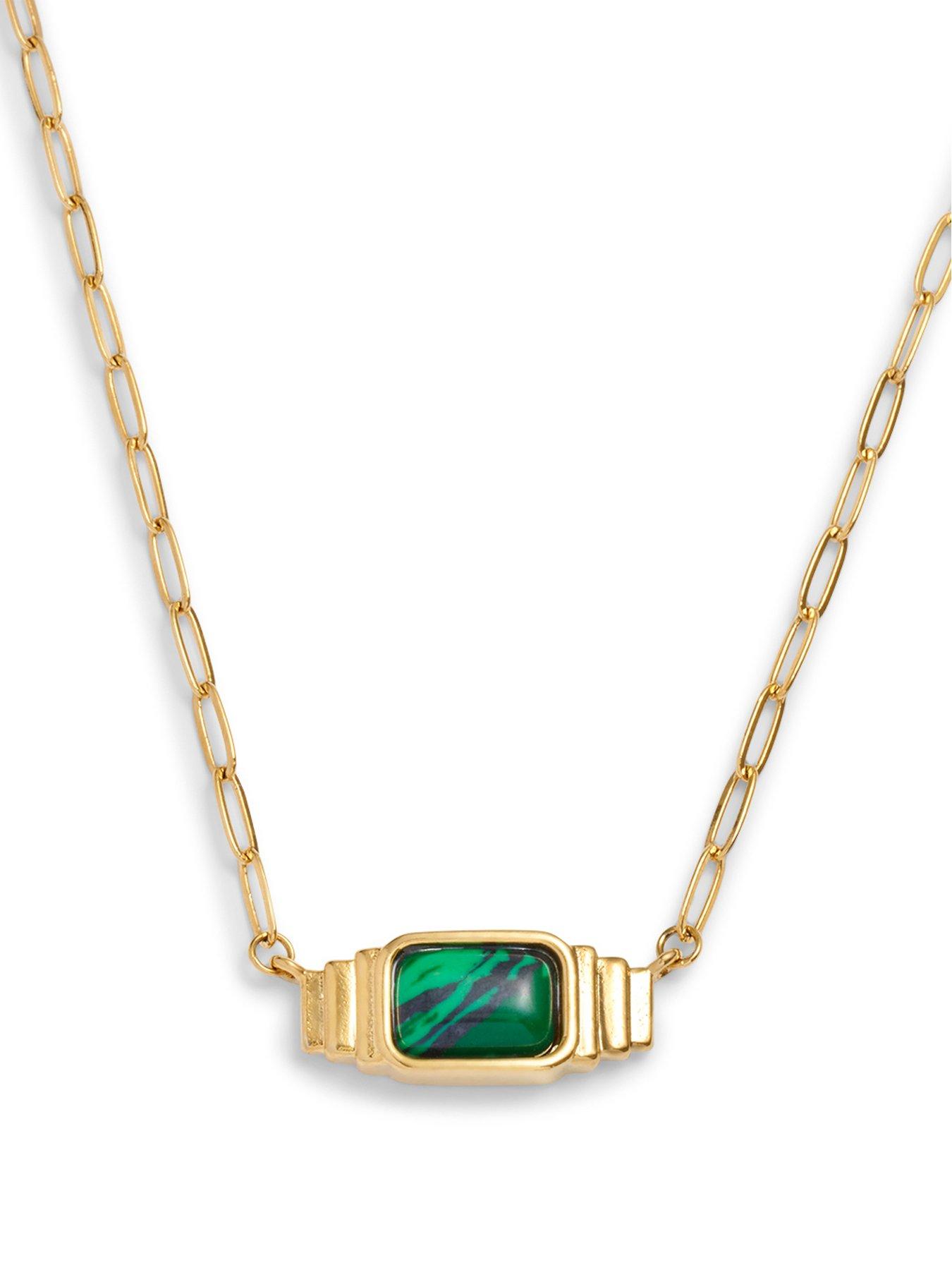 Katie Loxton Good Energy Waterproof Gold Necklace | Very