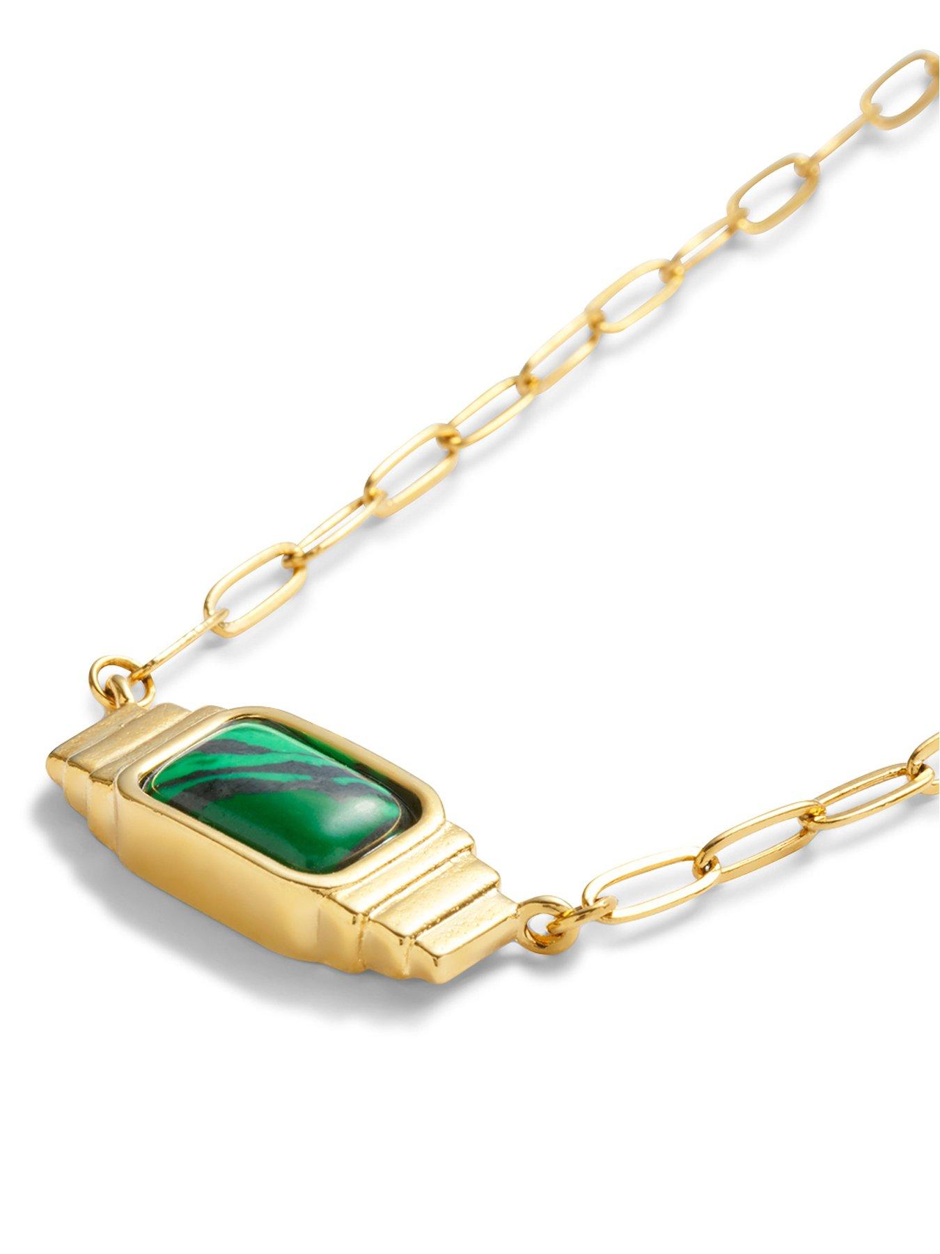 Katie Loxton Good Energy Waterproof Gold Necklace | Very