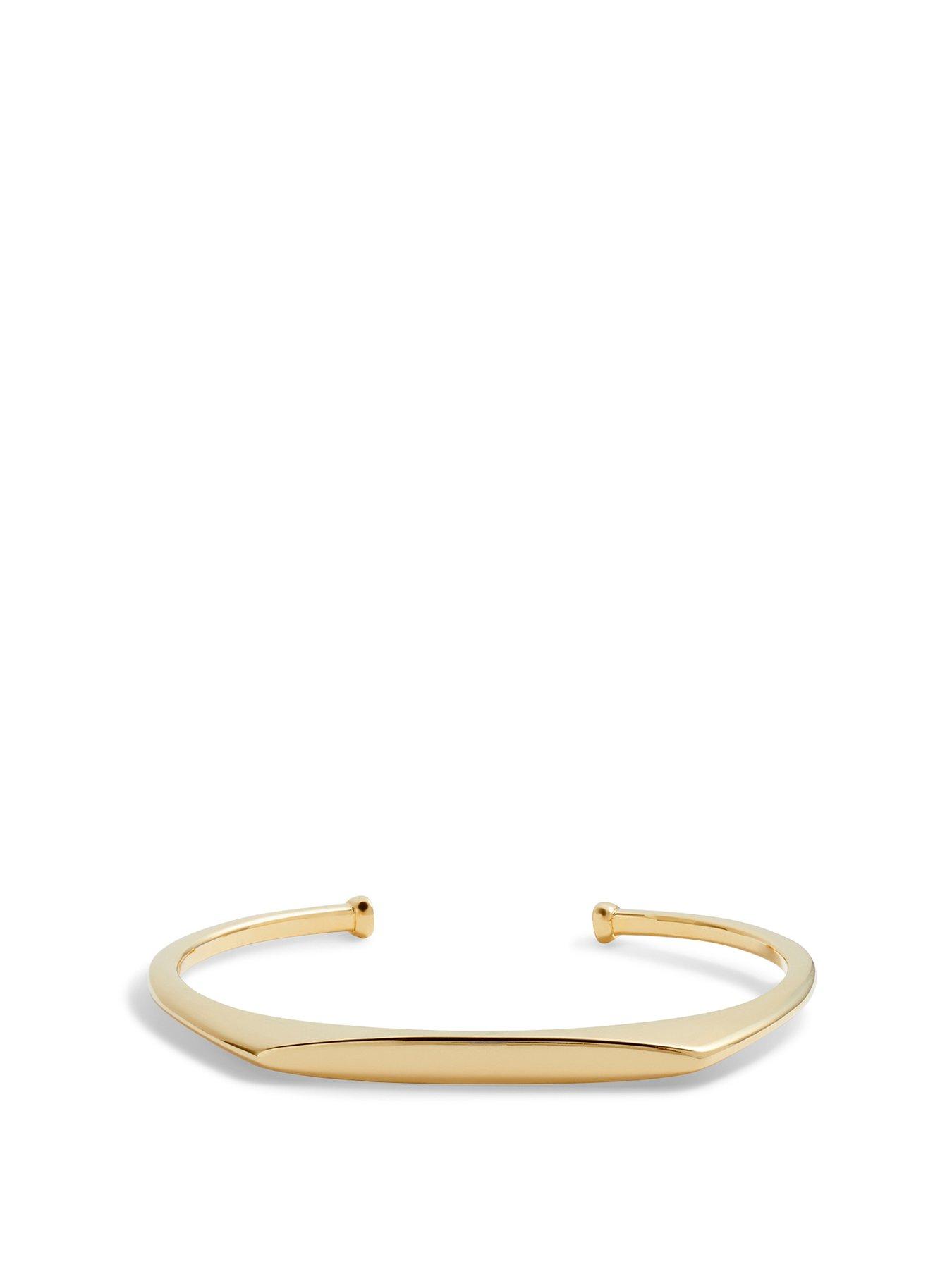 Katie Loxton Signet Waterproof Gold Bangle | Very