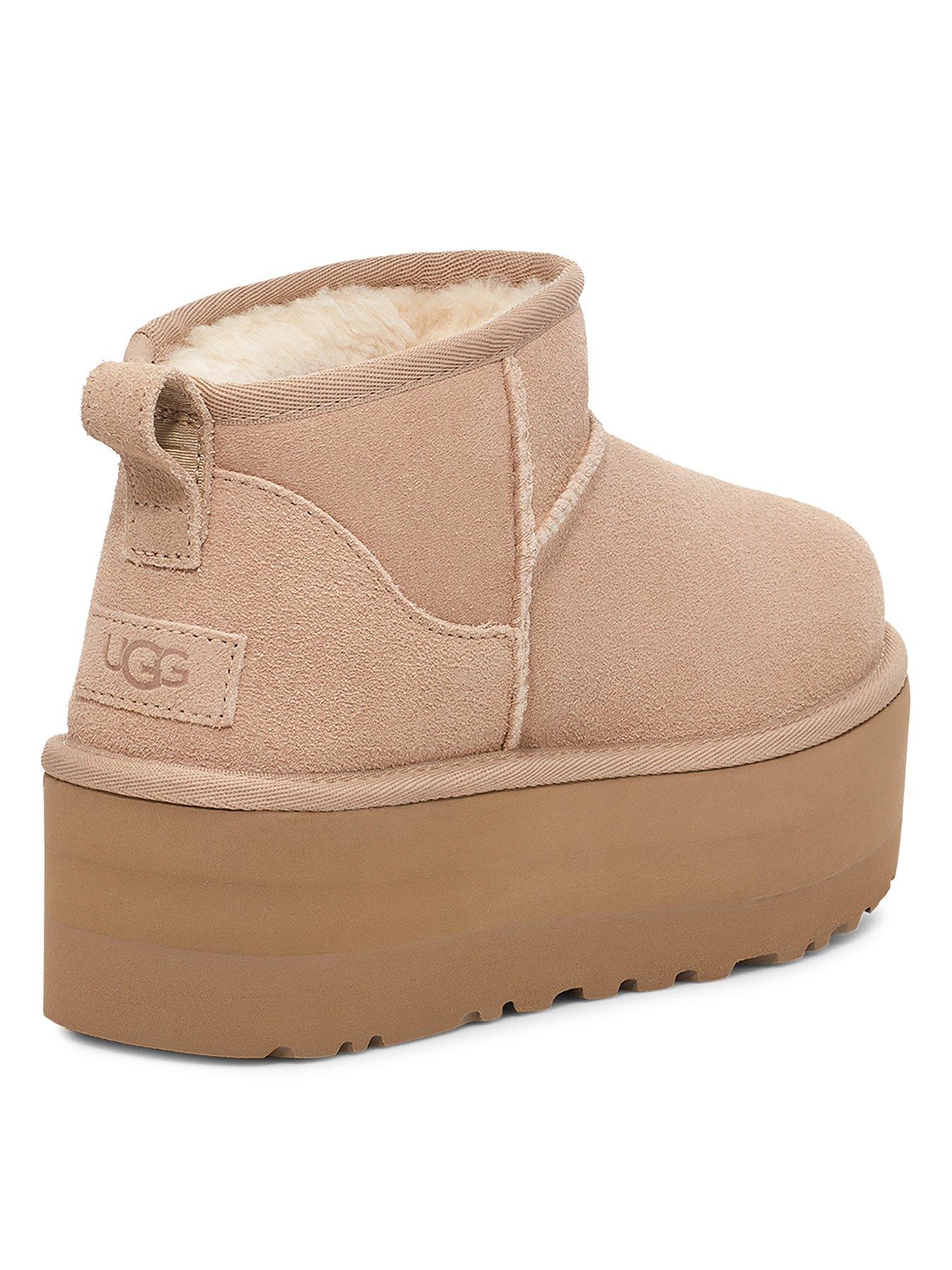 UGG Classic Ultra Mini Platform Boots - Sand | Very