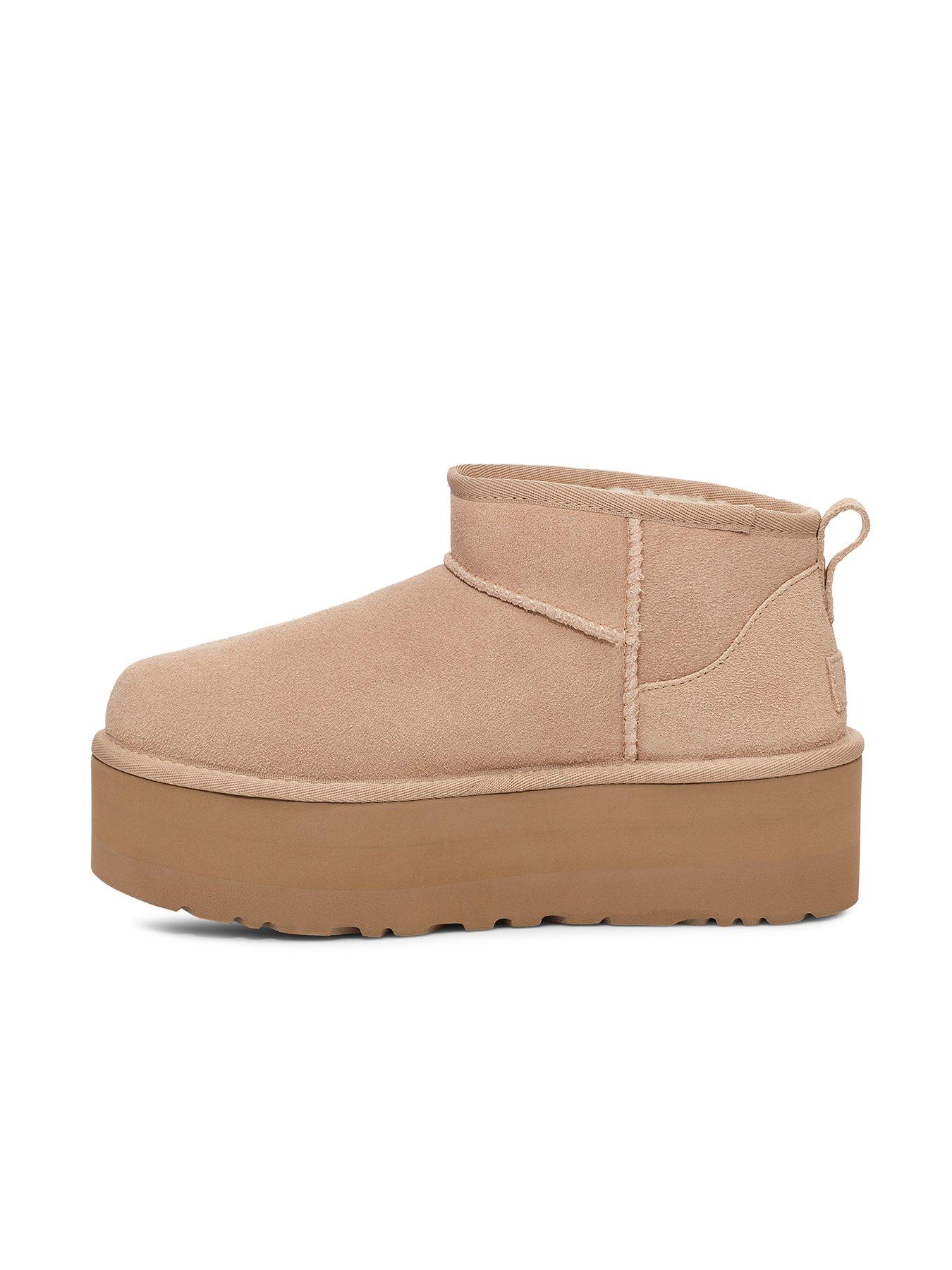 UGG Classic Ultra Mini Platform Boots - Sand | Very