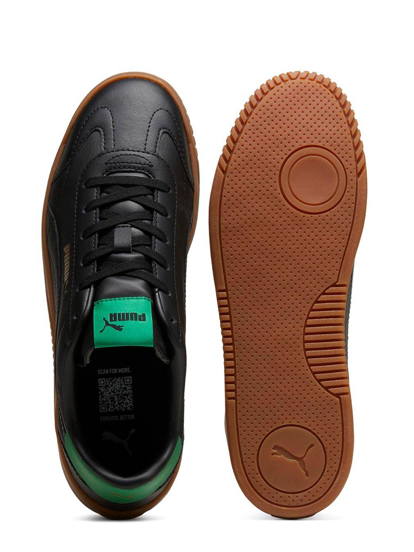 Puma Mens Club 5v5 Trainers - Black/green | Very.co.uk