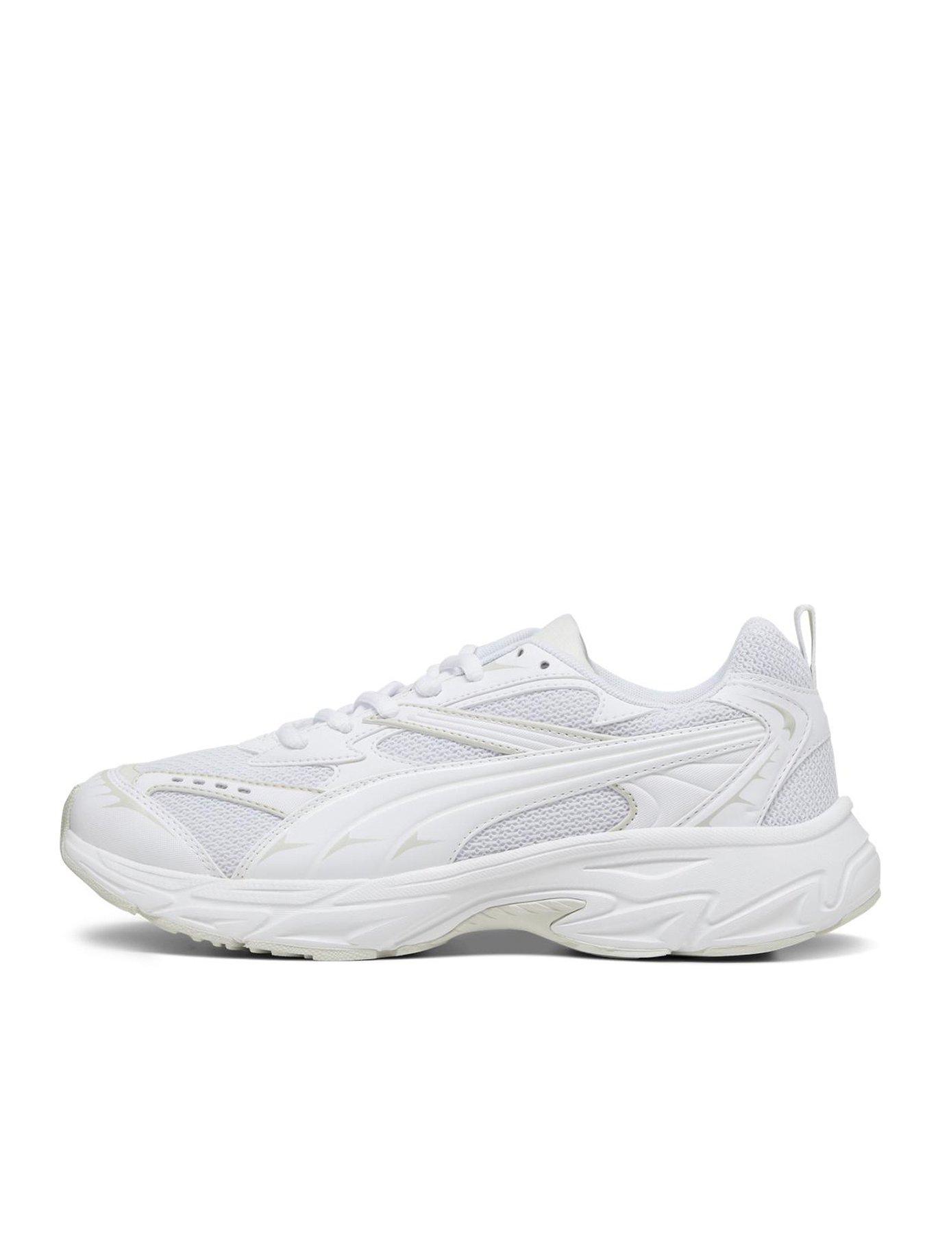 Puma Womens Morphic Base Trainers - White/white | Very