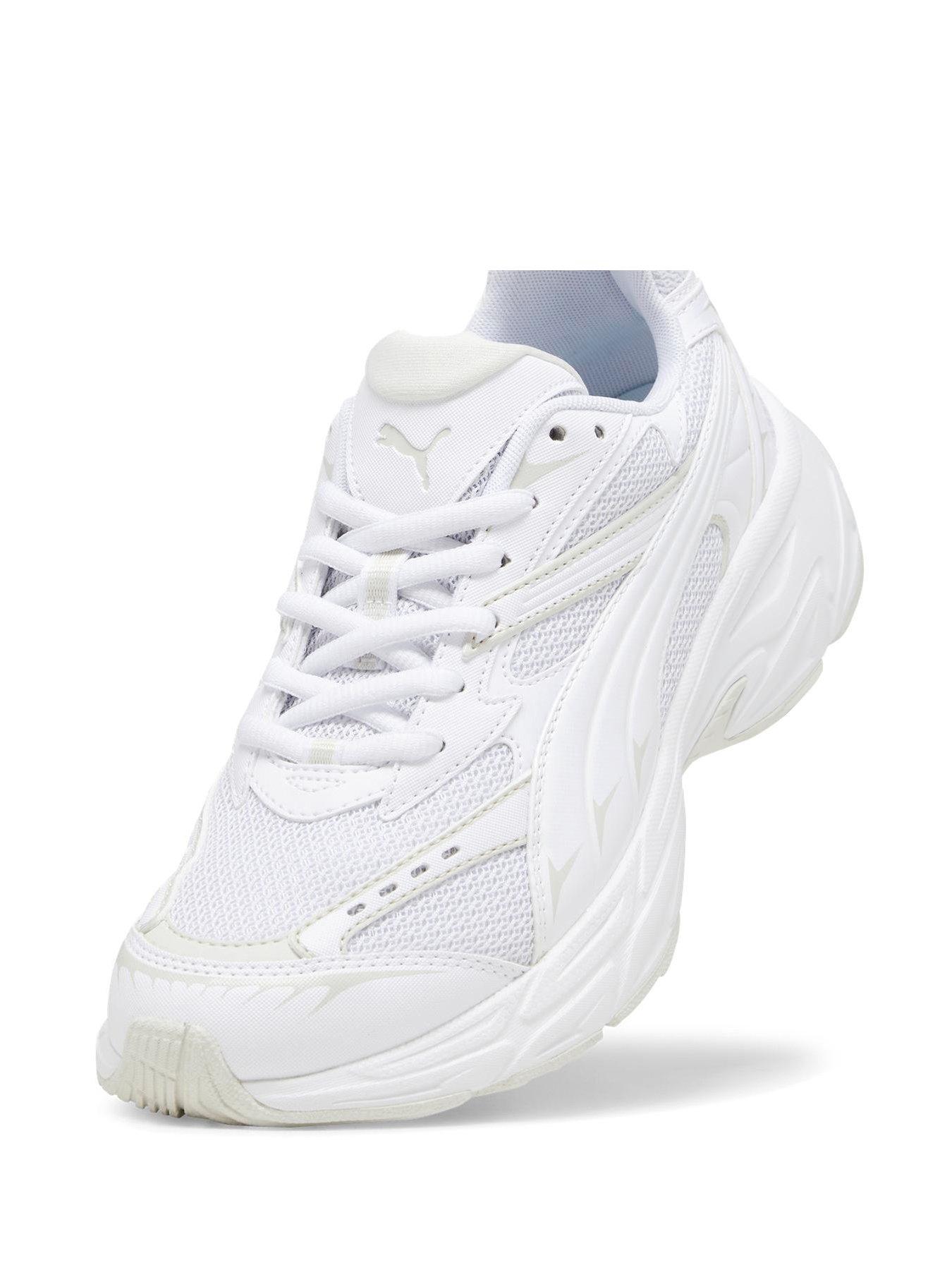 Puma Womens Morphic Base Trainers - White/white | Very
