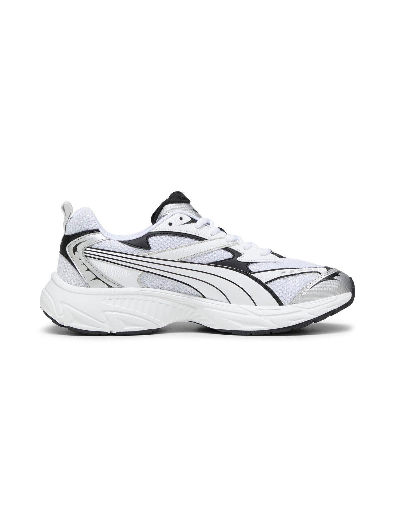 Puma Womens Morphic Base Trainers - White/black | Very