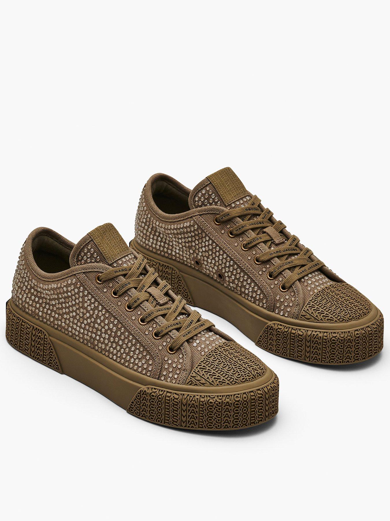 MARC JACOBS The Crystal Sneakers - Slate Green | Very