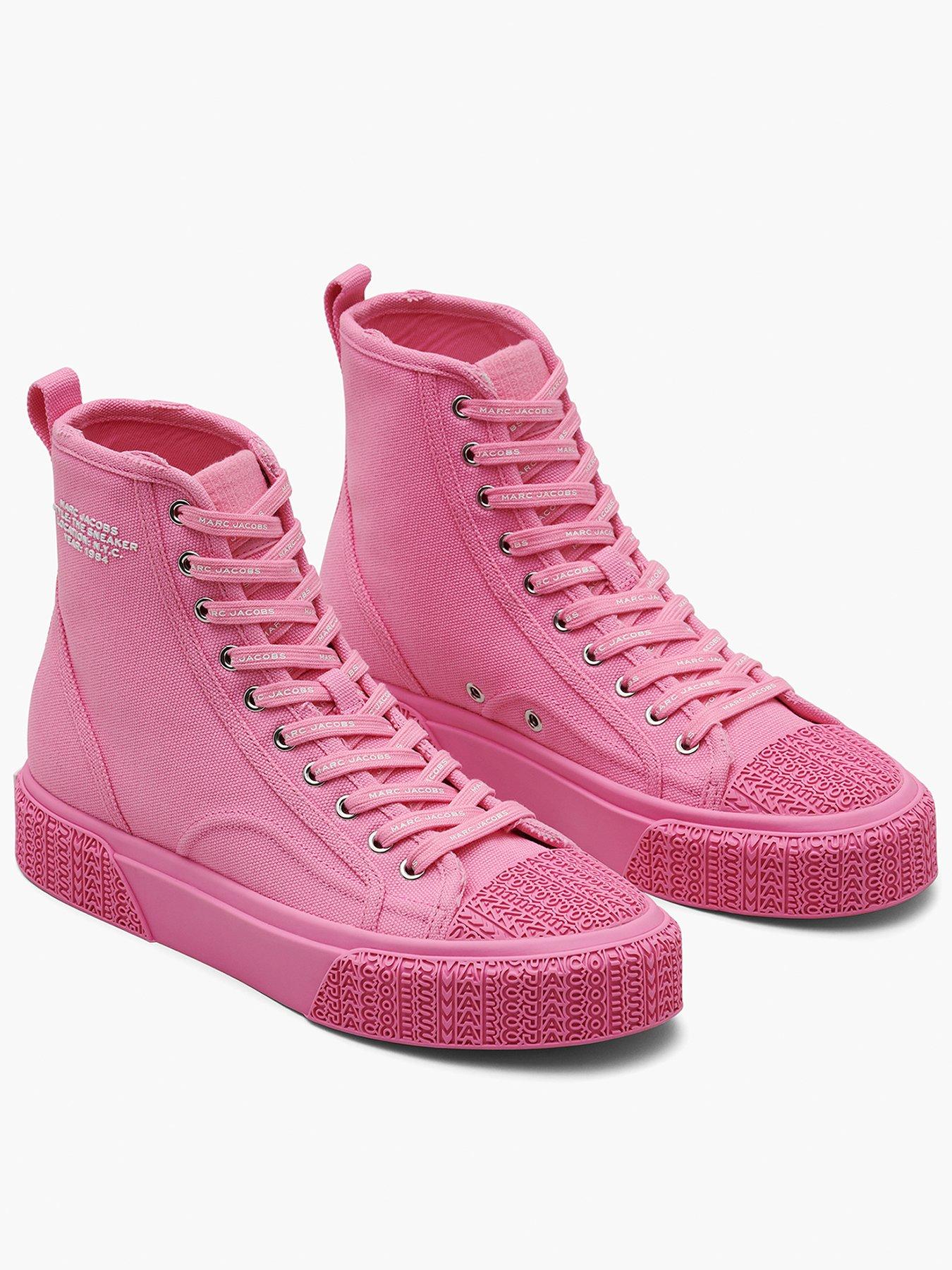 MARC JACOBS The High Top Sneaker - Petal Pink | Very