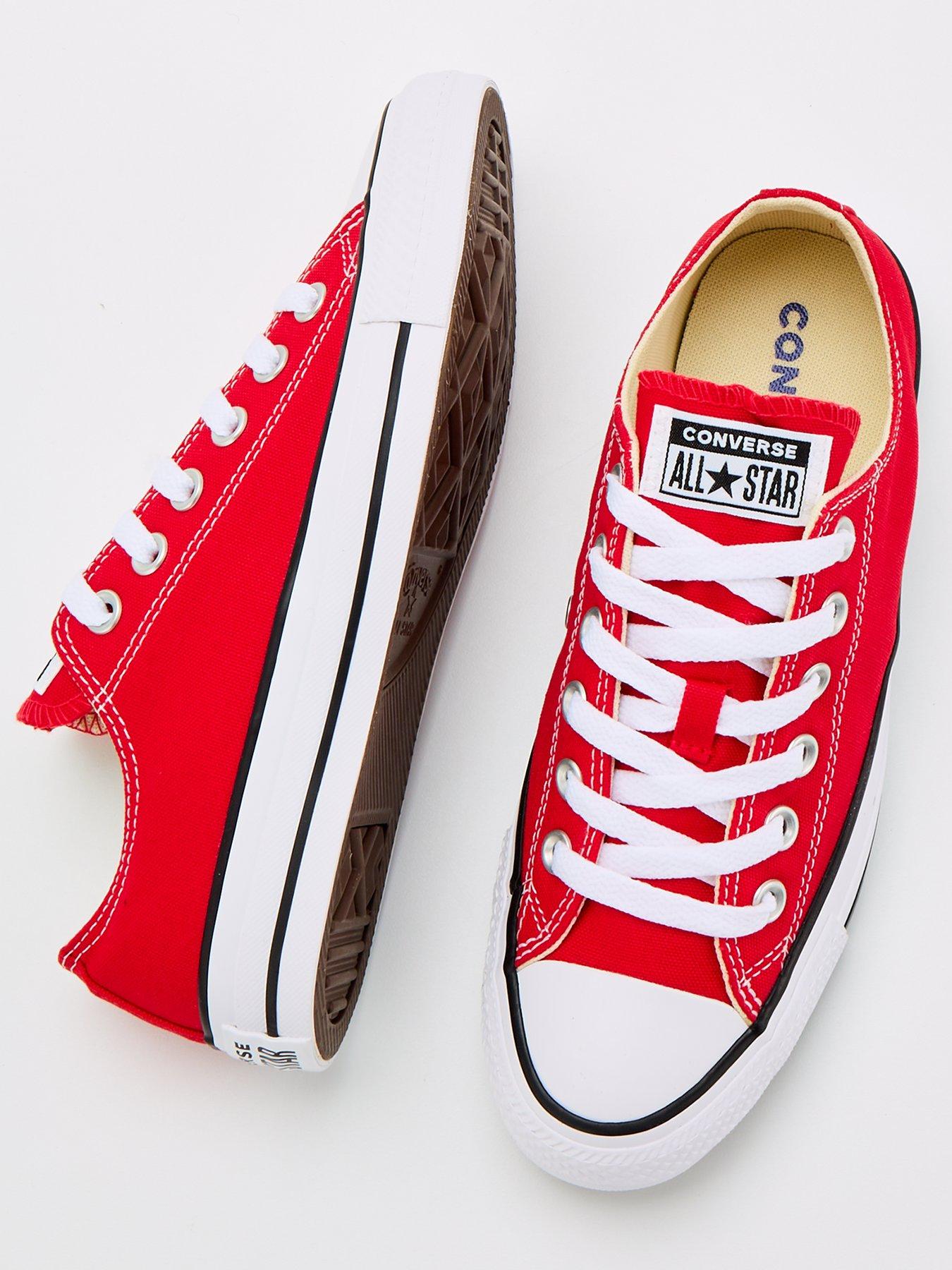 Converse Ox Trainers - Red | Very