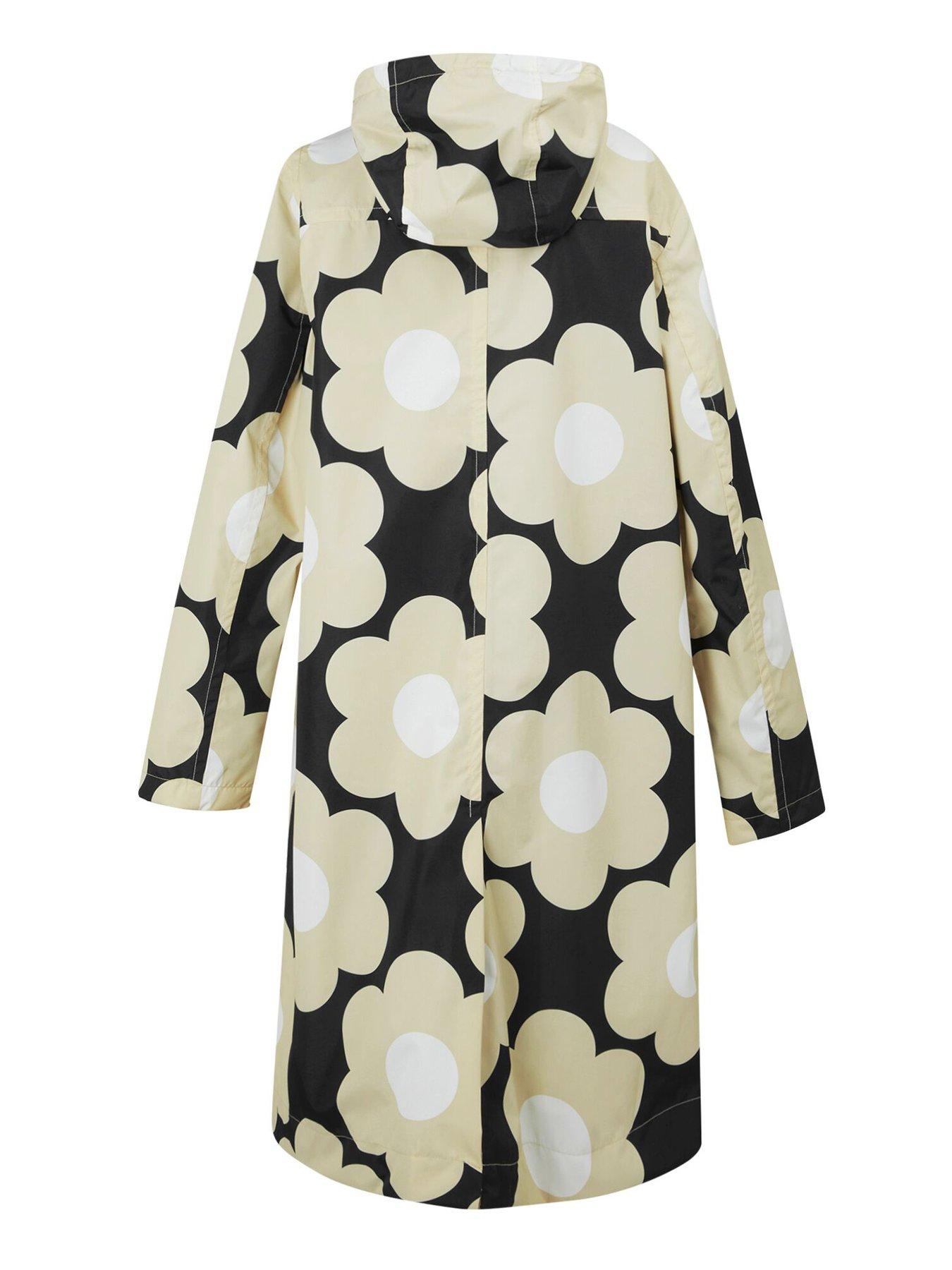 Regatta Womens Orla Waterproof Mac - Black Print | Very