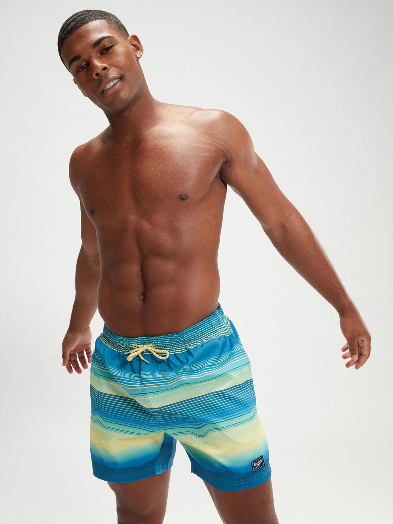 Speedo Mens Placement Leisure 16" Watershort - Blue | Very