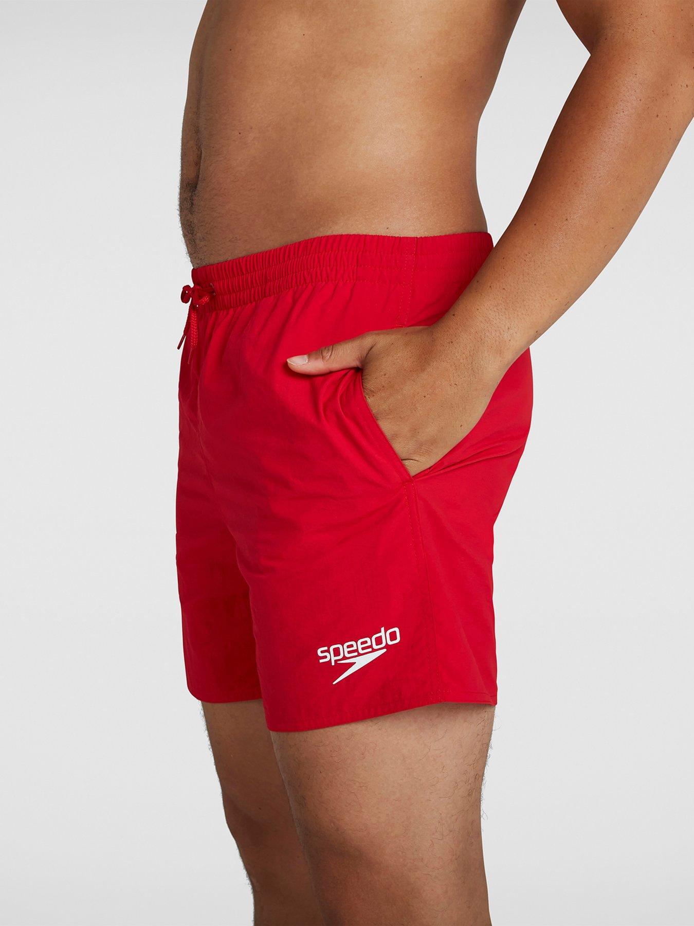 Speedo Mens Essential 16" Watershort - Red | Very