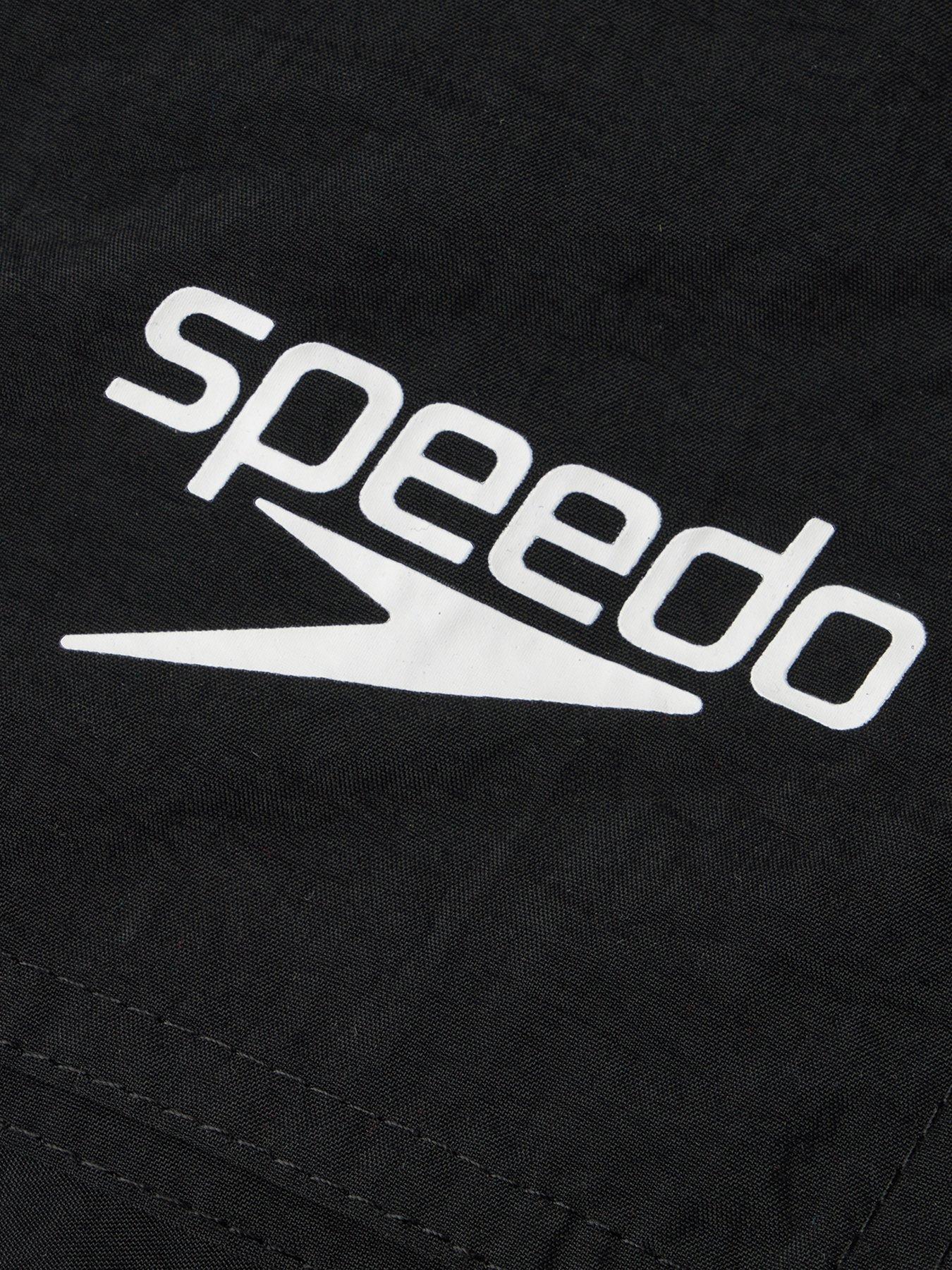 Speedo Mens Plus Size Essential 16" Watershort - Black | Very