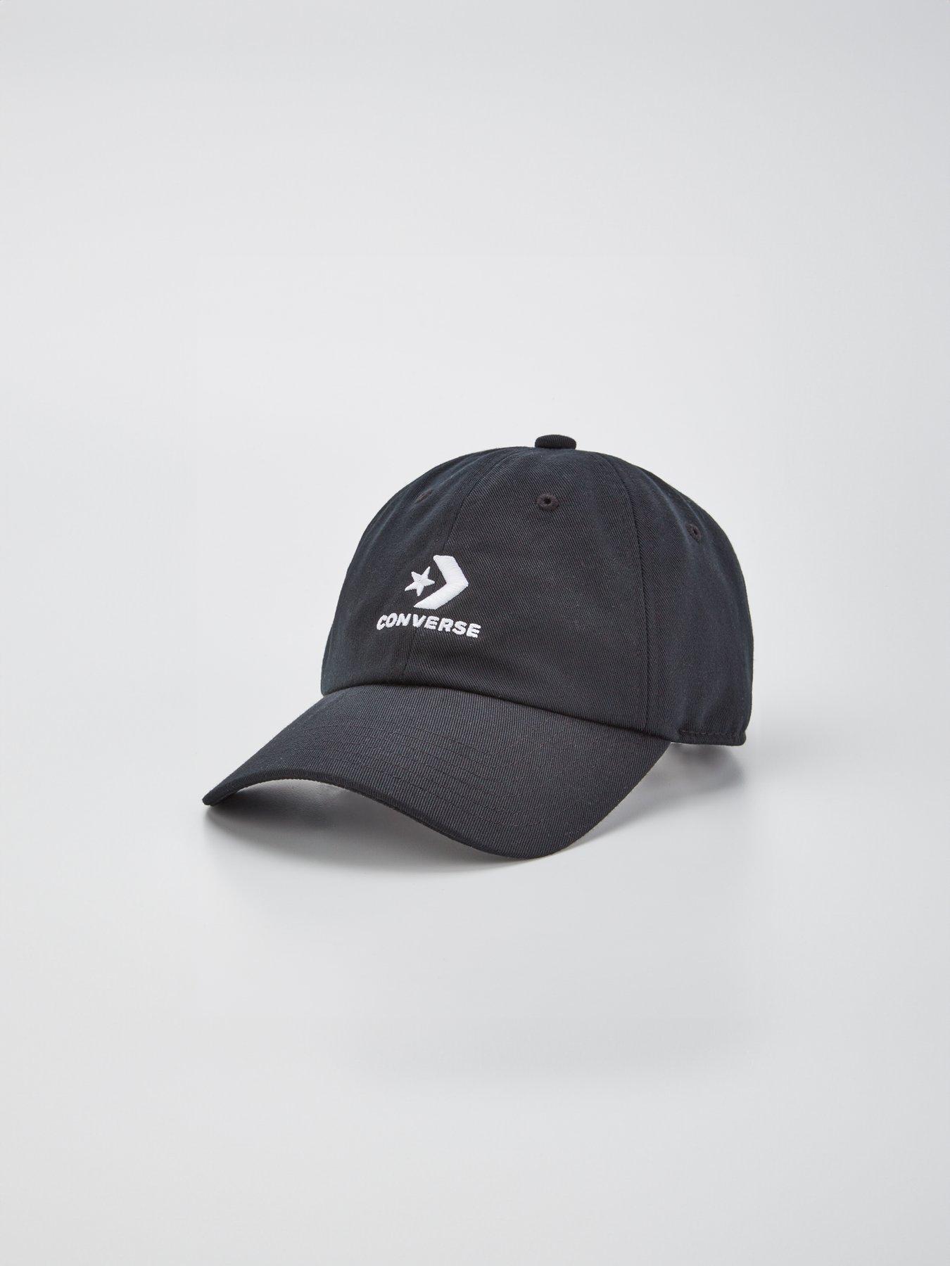 Converse Unisex Lockup Baseball Cap - Black | Very