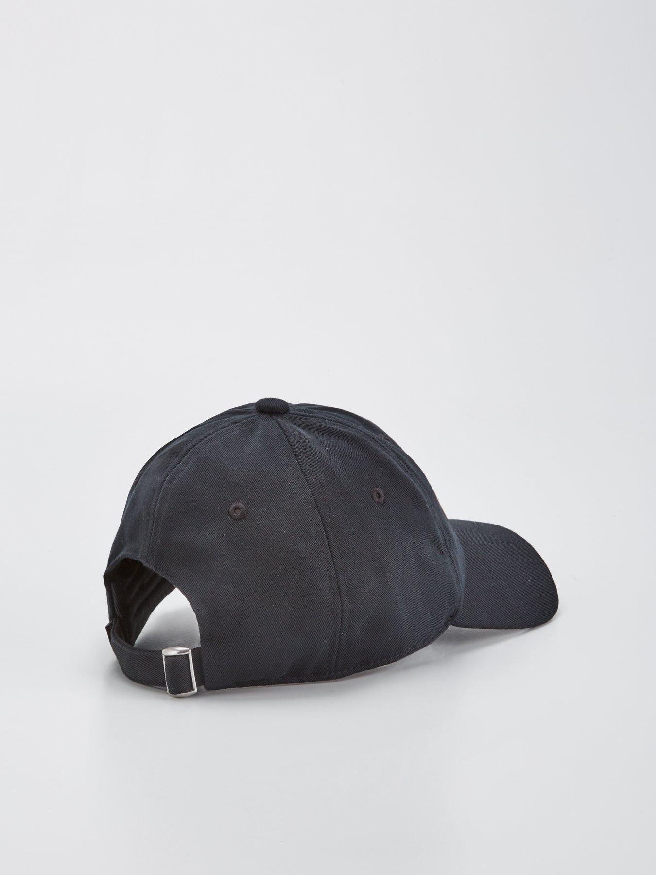 Converse Unisex Lockup Baseball Cap - Black | Very.co.uk