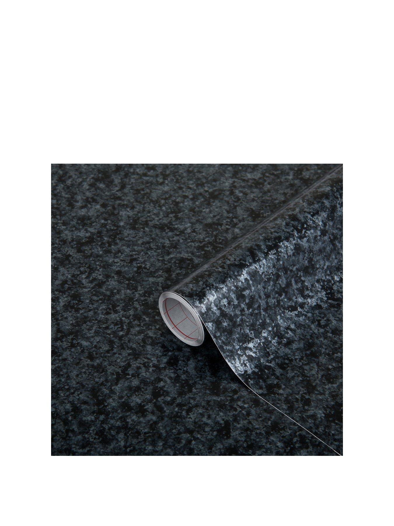 D-C-Fix Black Granite Self-Adhesive Vinyl Wrap Film – 67.5 x 500 cm | Very