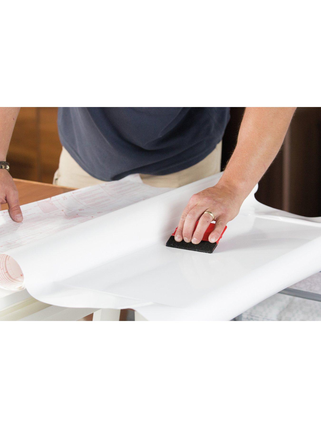 D-C-Fix Glossy White Self-Adhesive Vinyl Wrap Film – 67.5 x 500 cm ...