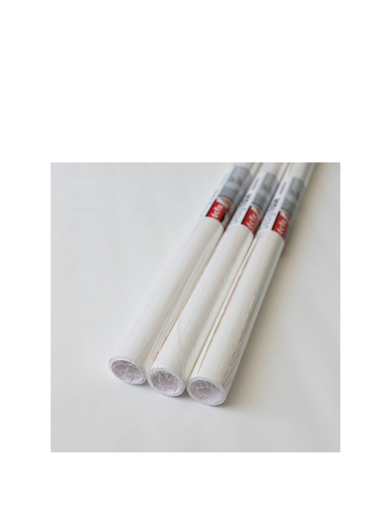 D-C-Fix Glossy White Self-Adhesive Vinyl Wrap Film – contains three 67. ...