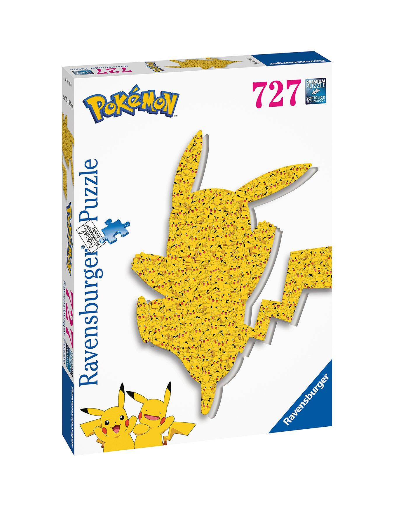 Ravensburger Pokemon Pikachu 727 piece Shaped Jigsaw Puzzle | Very.co.uk