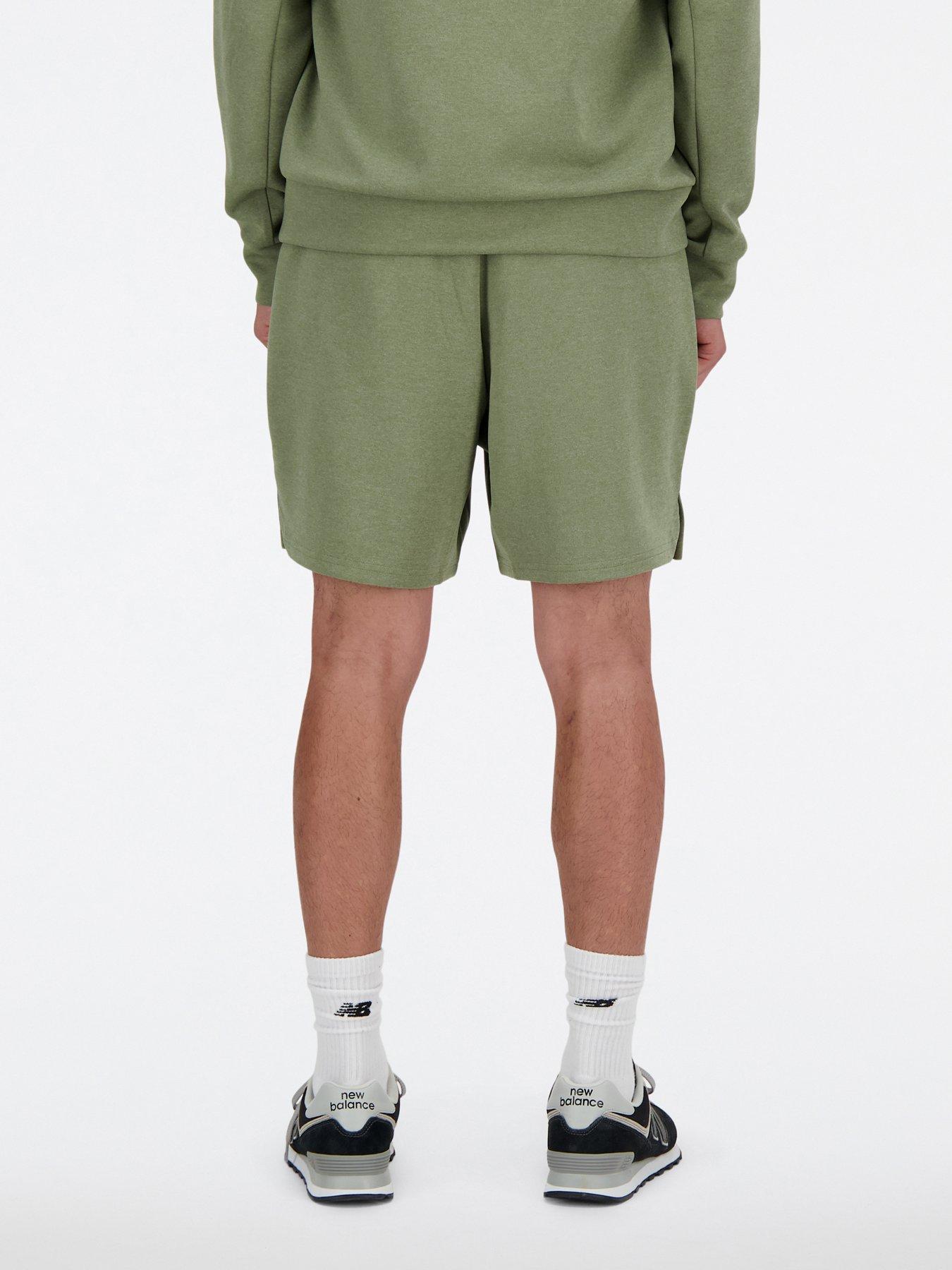 New Balance Mens Training Training Tech Knit Shorts 7 Inch - Green | Very