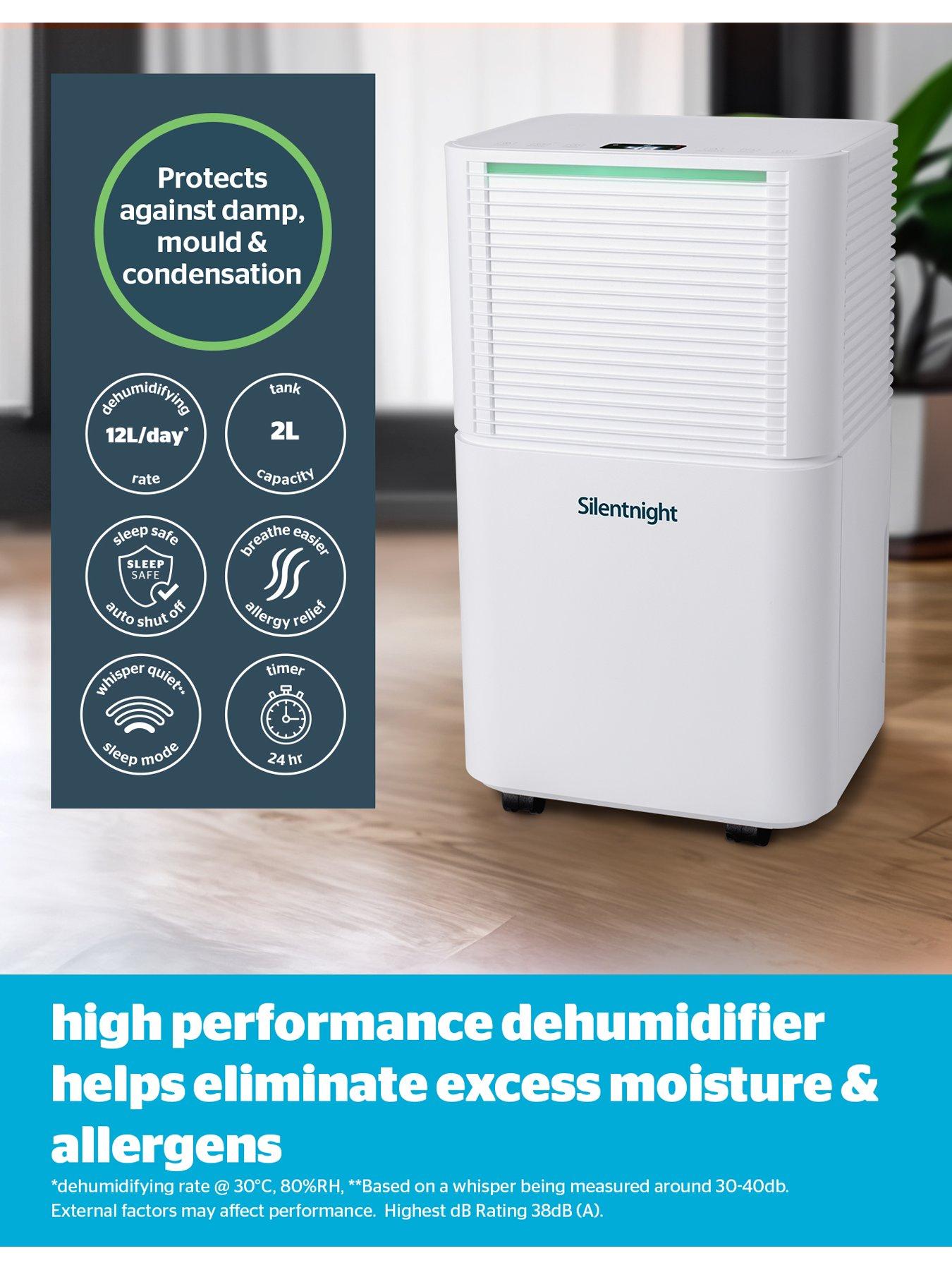 Silentnight Airmax 1200 12L Capacity Dehumidifier | very.co.uk