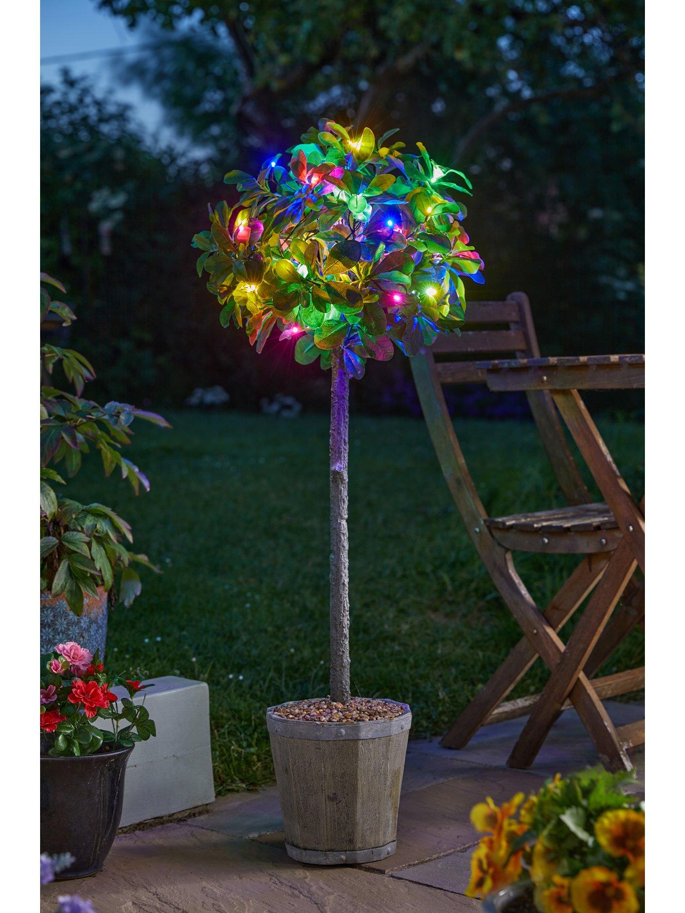 Smart Solar String Lights - Multicolour LEDs | very.co.uk