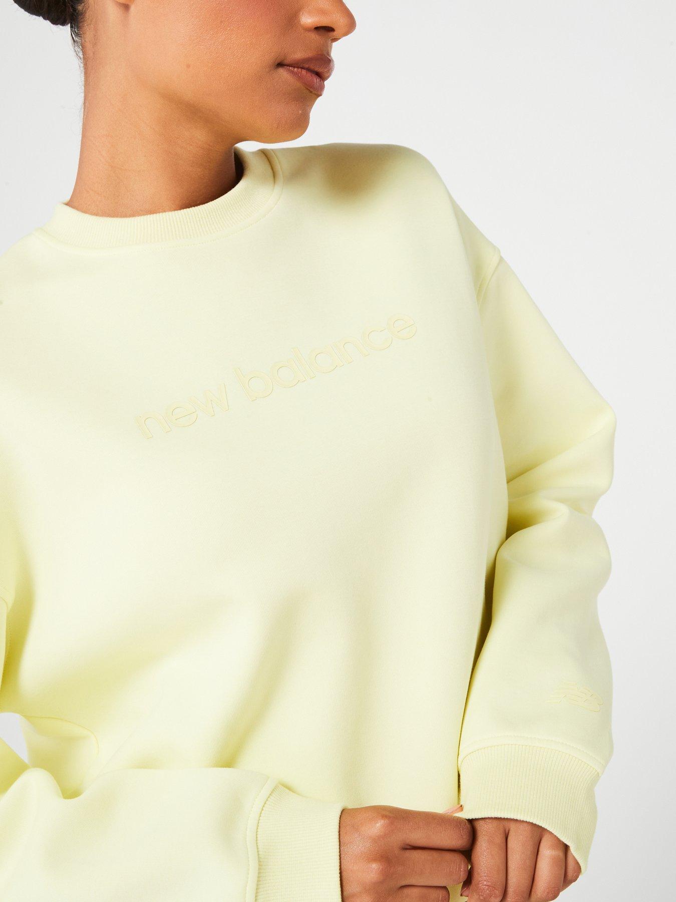 New Balance Womens Hyper Density Triple Knit Spacer Crew - Lime | Very