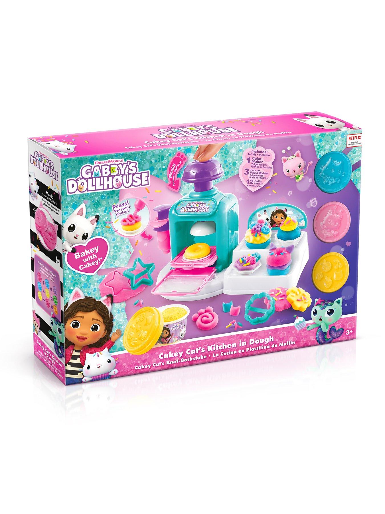 Gabby's Dollhouse Gabbys Dollhouse Cakey Cats Dough Kitchen | Very