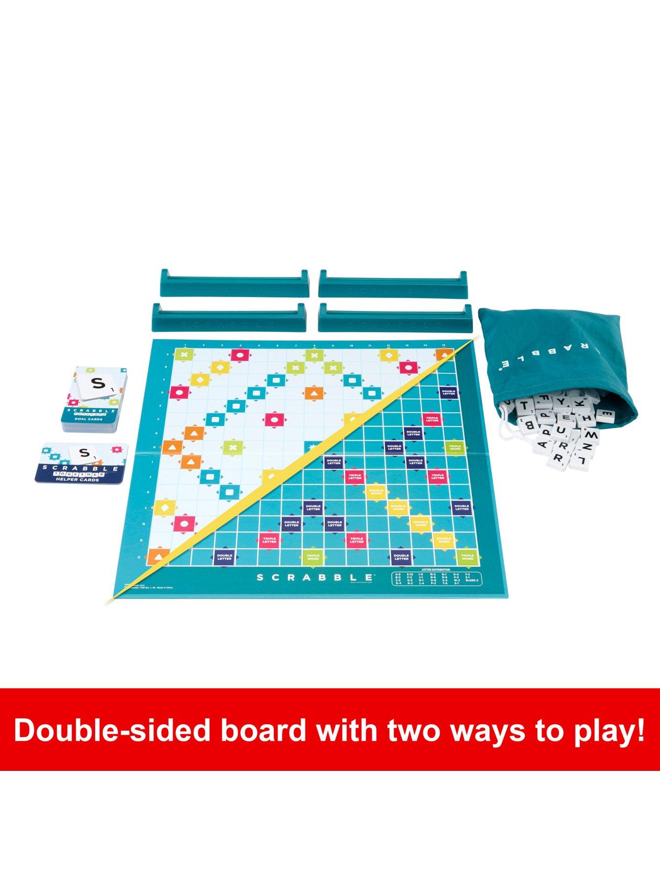 Scrabble Classic Refresh - Double-Sided Word Board Game | Very