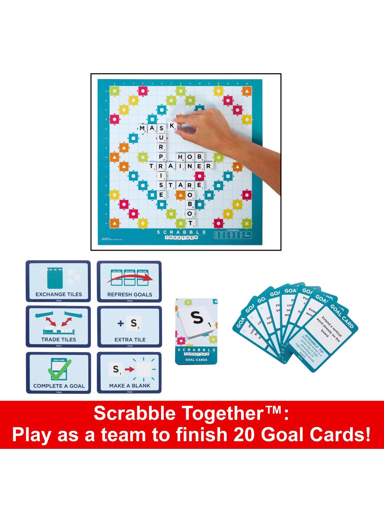 Scrabble Classic Refresh - Double-Sided Word Board Game | Very