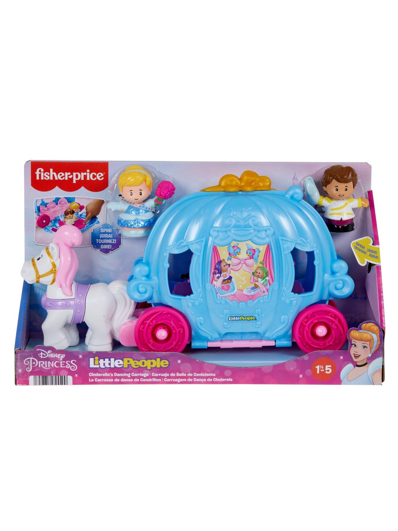 Fisher Price Little People Little People Disney Princess Cinderella s Dancing Carriage Playset Very
