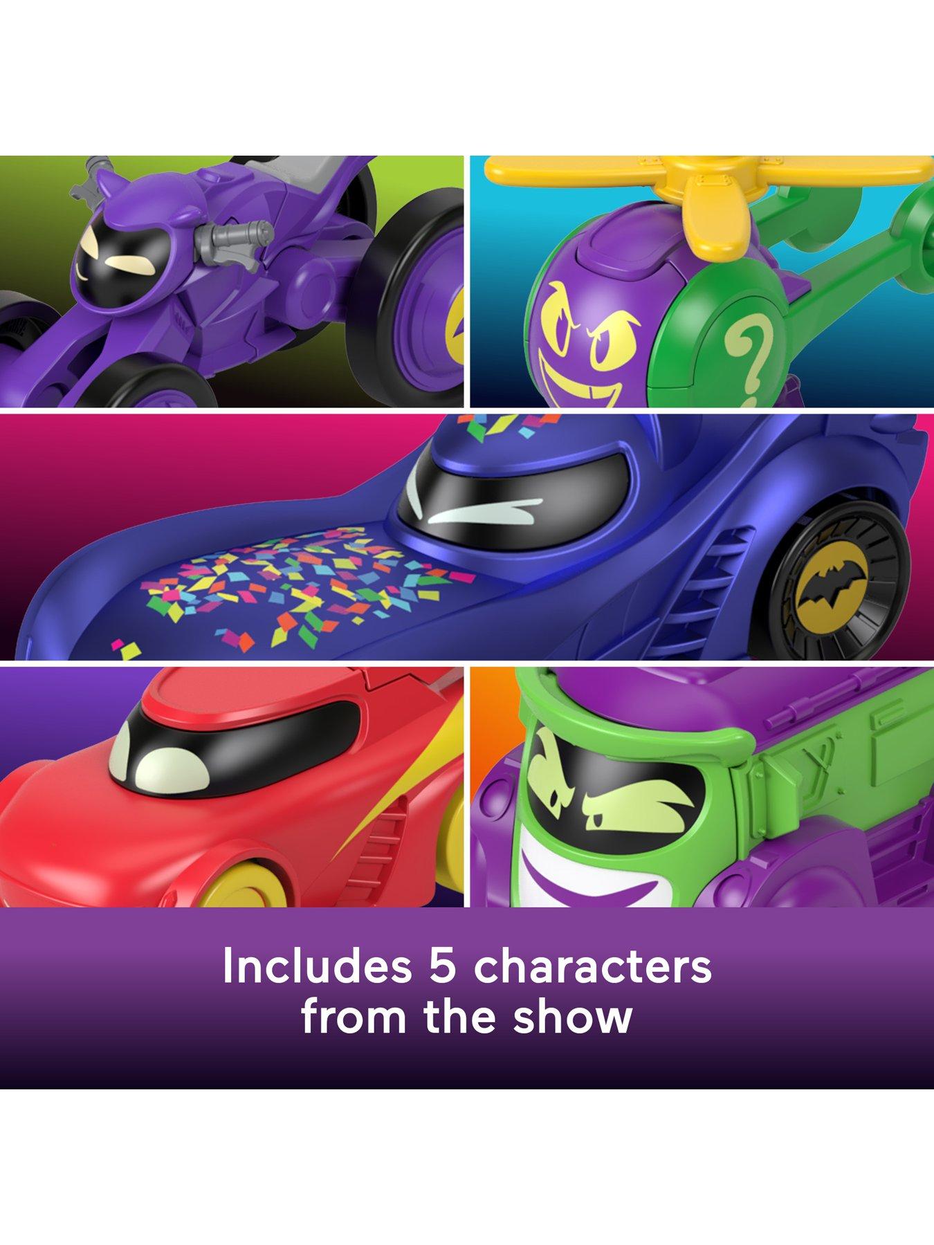 Fisher-Price Batwheels DC: Die-cast Character Vehicle 5-Pack | Very.co.uk
