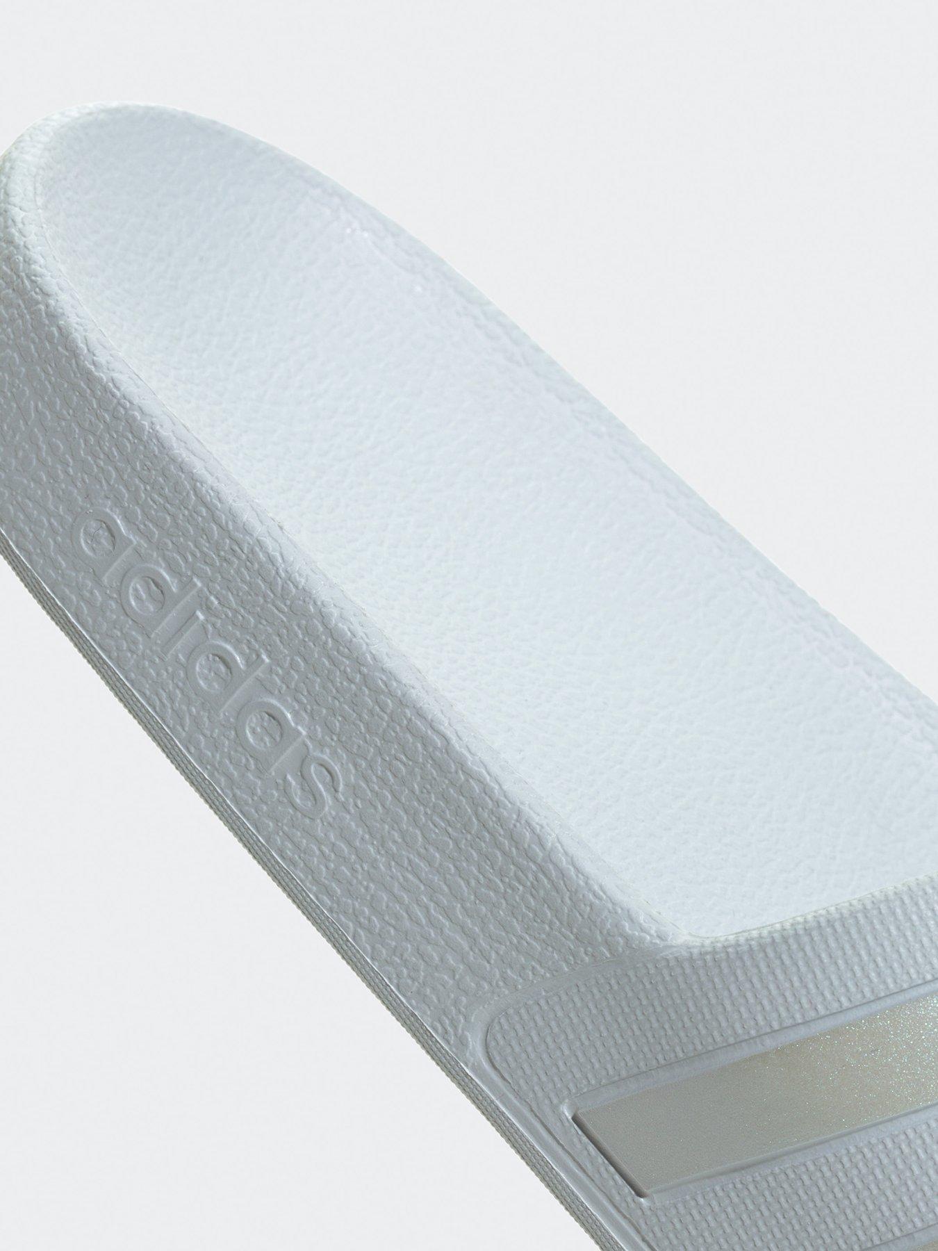 adidas Sportswear Women's Adilette Aqua Sliders - Light Grey | Very