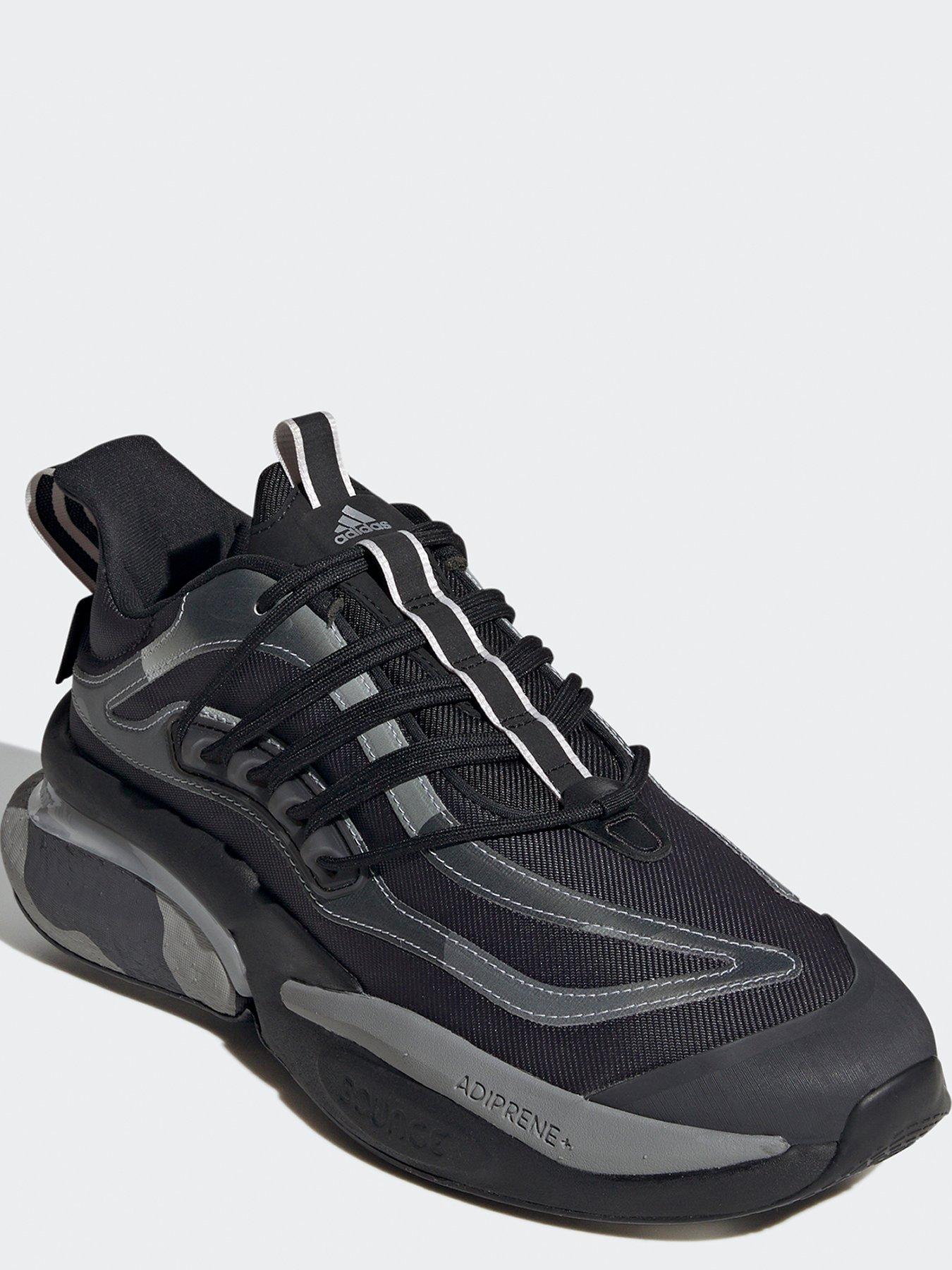 adidas Sportswear Men's Alphaboost V1 Trainers - Black/Black | very.co.uk