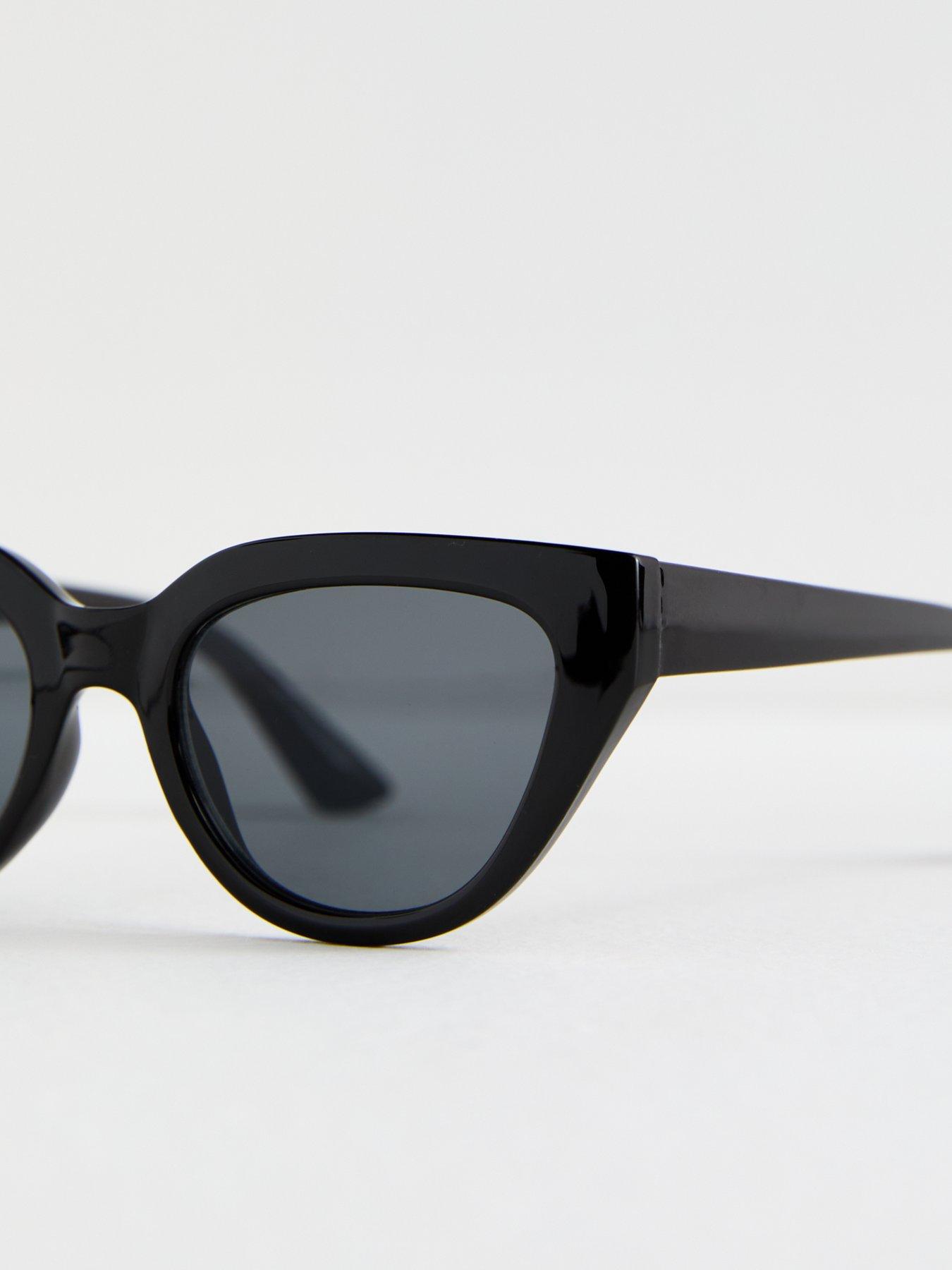 New Look Black Cat Eye Sunglasses Uk