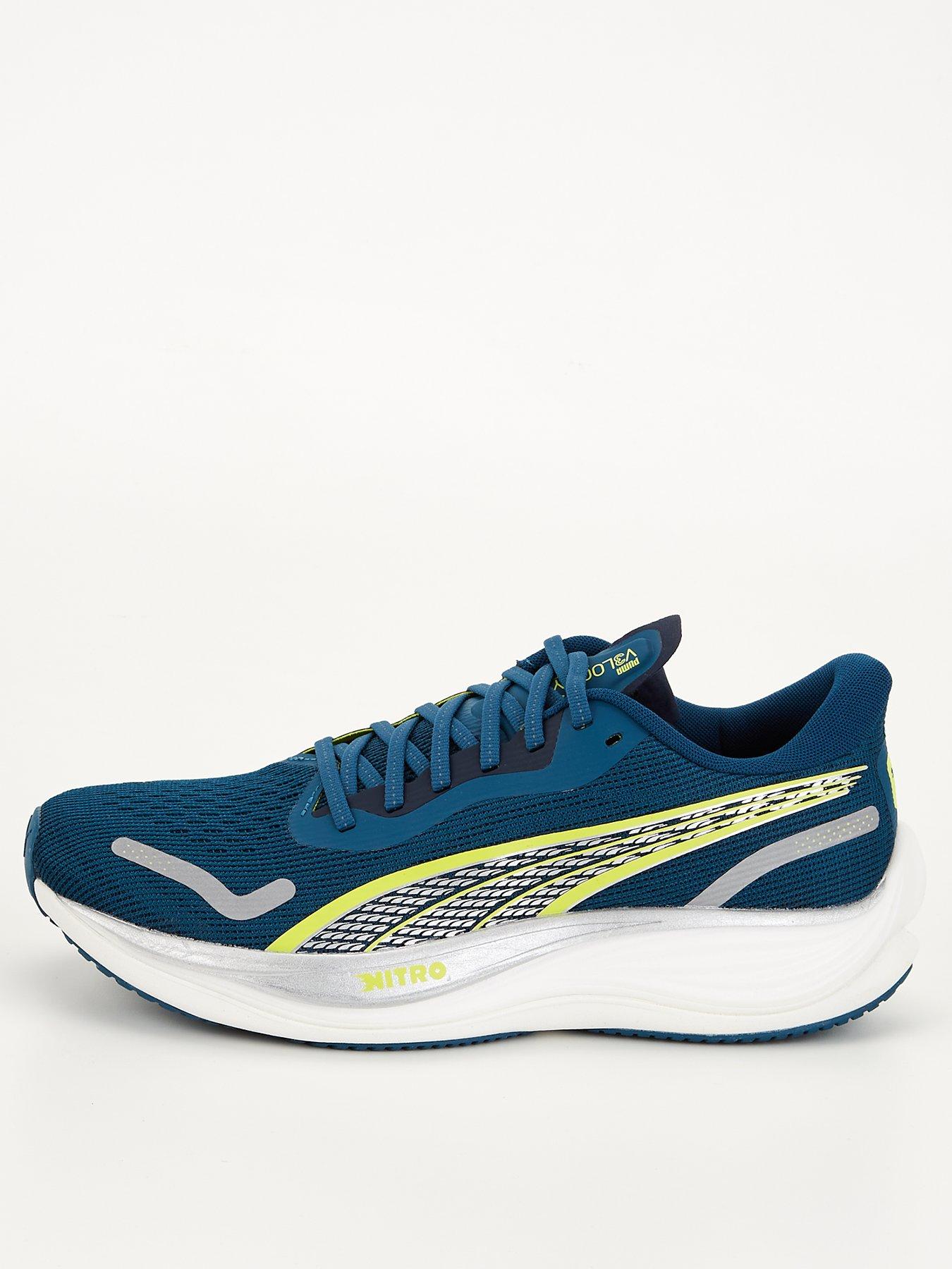 Puma Men's Running Velocity Nitro 3 Trainers - Green | Very