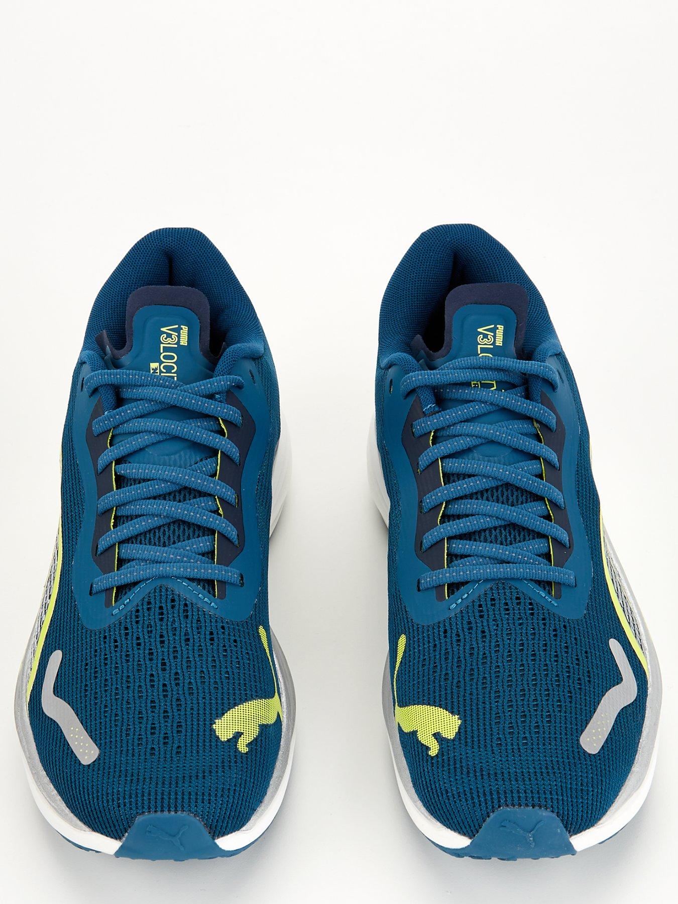 Puma Men's Running Velocity Nitro 3 Trainers - Green | Very