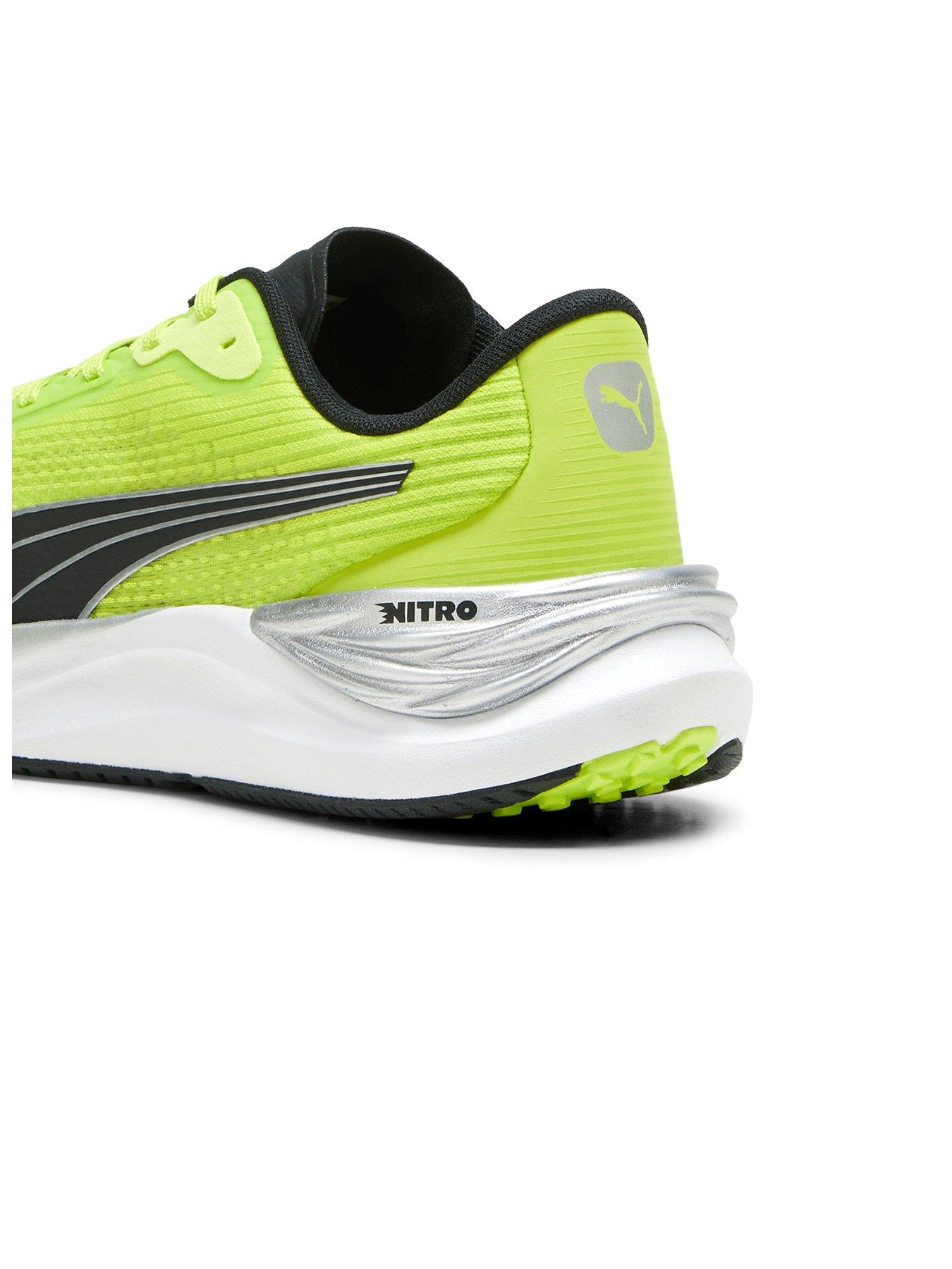 Puma Men's Running Electrify Nitro 3 Trainers - Lime | Very