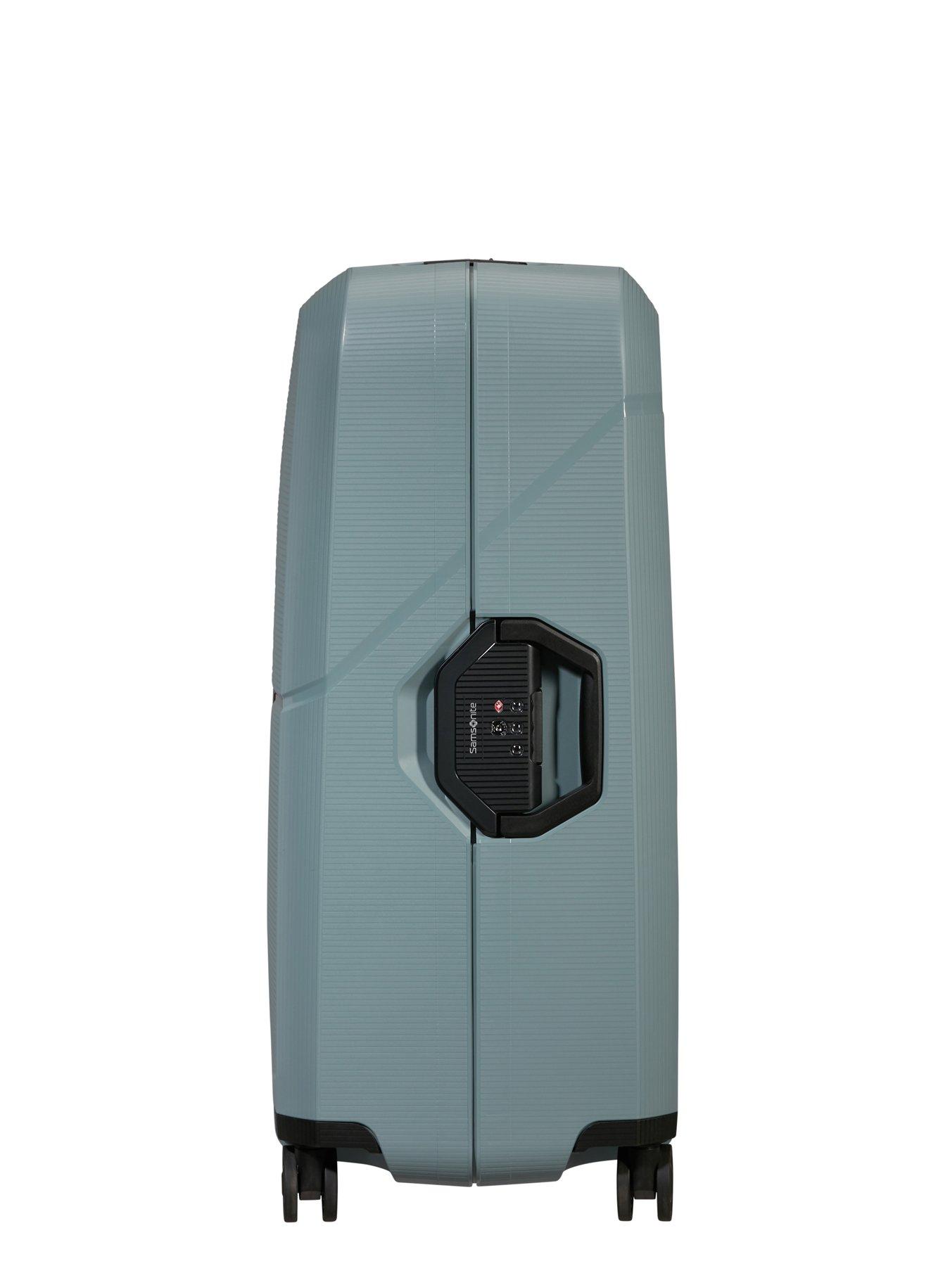 Samsonite Magnum Eco Spinner 75cm Large Hardshell Suitcase - Light Blue ...