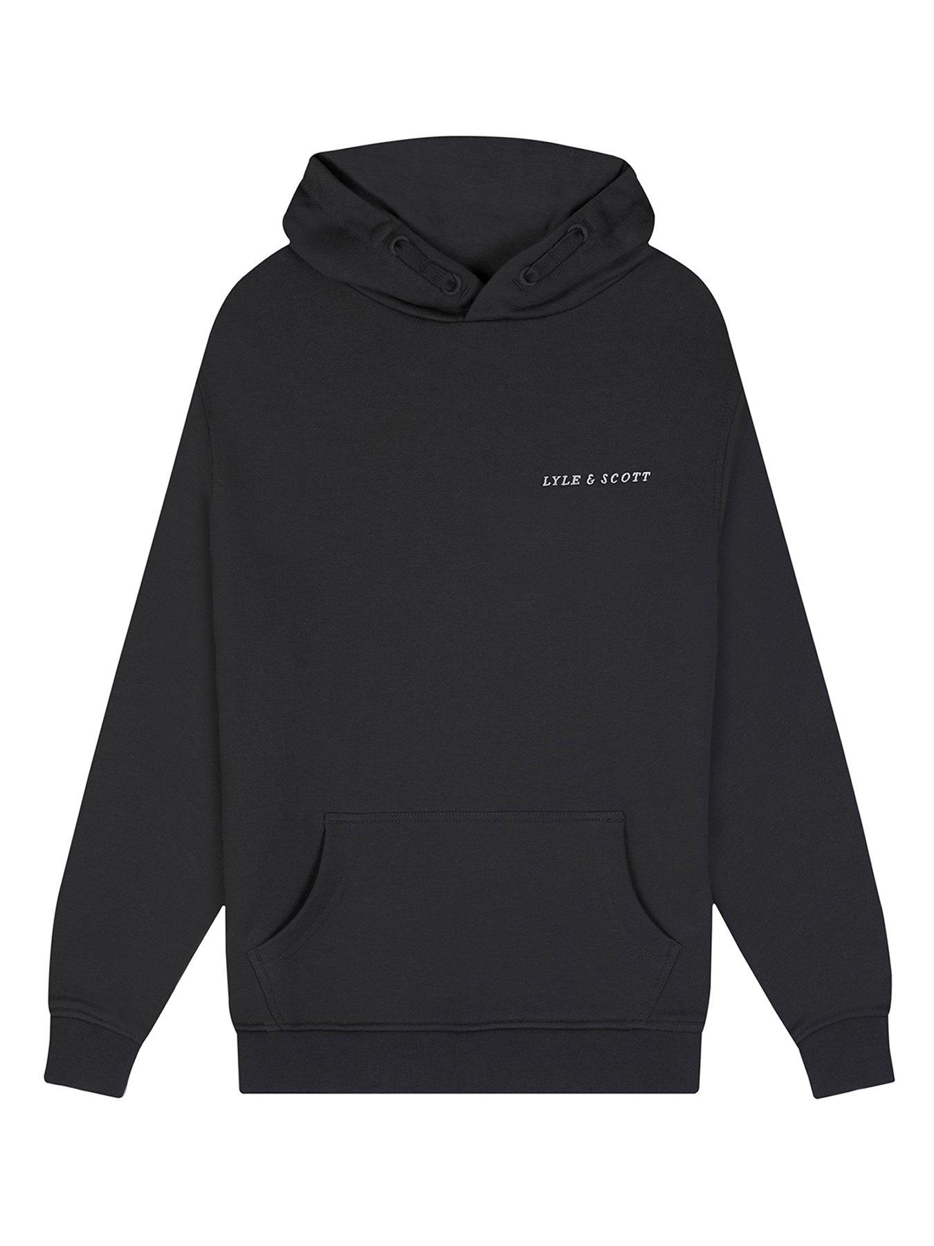 Lyle & Scott Boys Script Embroidered Hoodie - Gunmetal | Very
